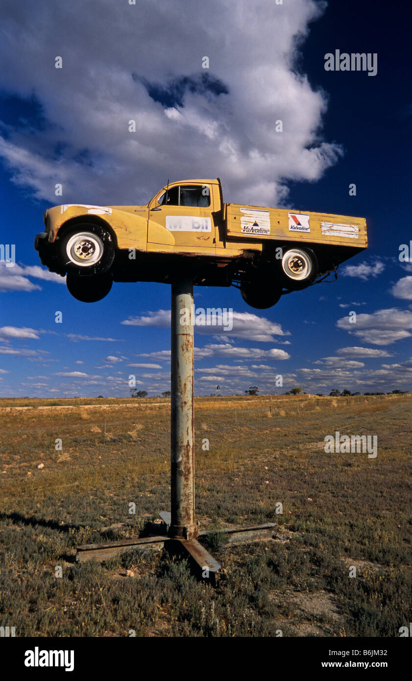 High-rise car park, outback Australia Stock Photo - Alamy