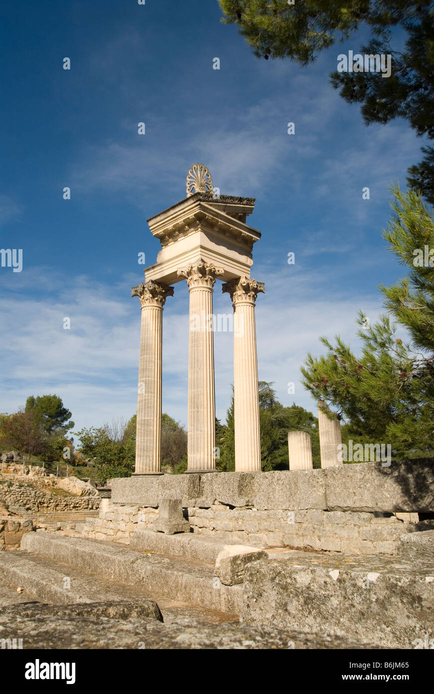 Glanum, St Remy de Provence Stock Photo - Alamy