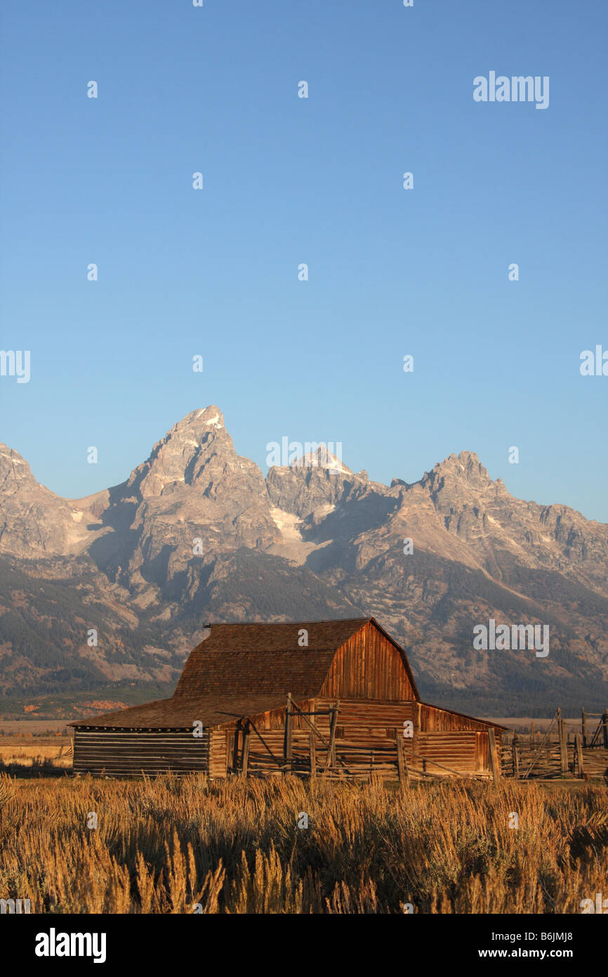 Mormon row historic district hi-res stock photography and images - Alamy