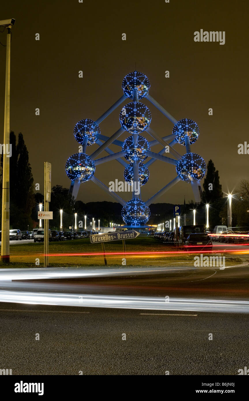 Atomium Building Brussels Belgium EU Europe Europe Stock Photo - Alamy