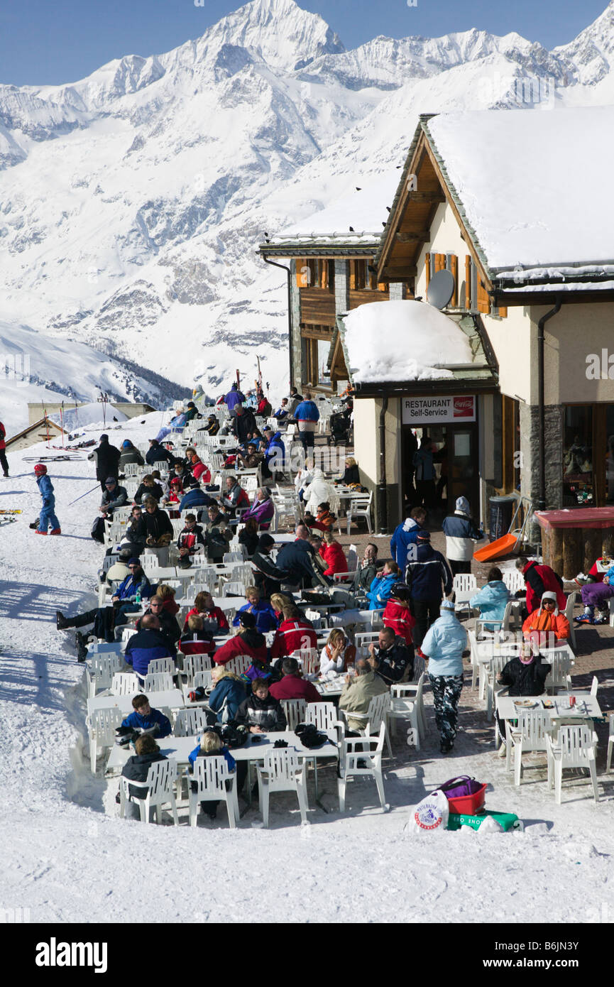 SWITZERLAND, Wallis/Valais, ZERMATT: Riffelberg (el. 2582 meters ...