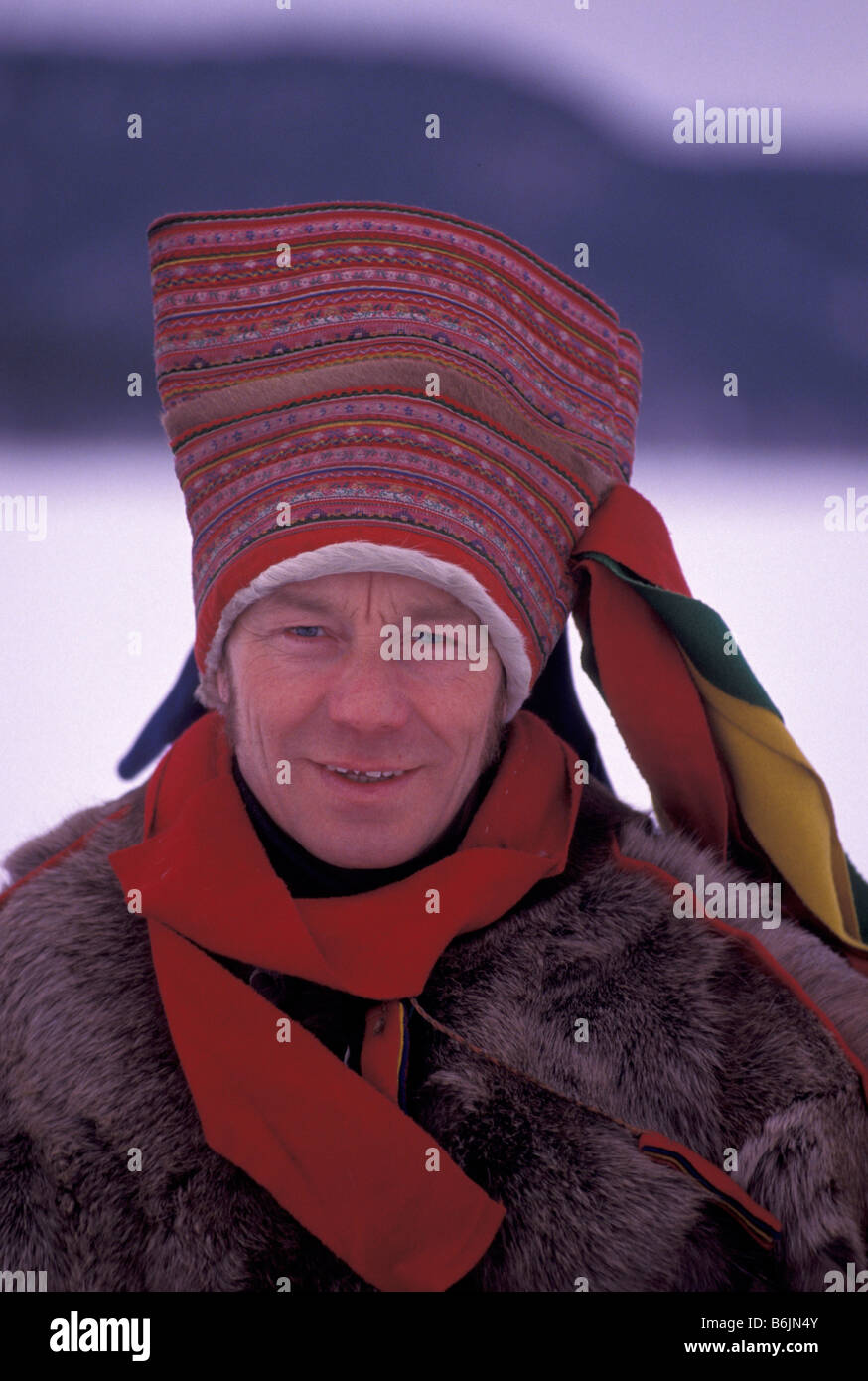 Europe, Finland, Lappland, Lapp farmer Stock Photo - Alamy