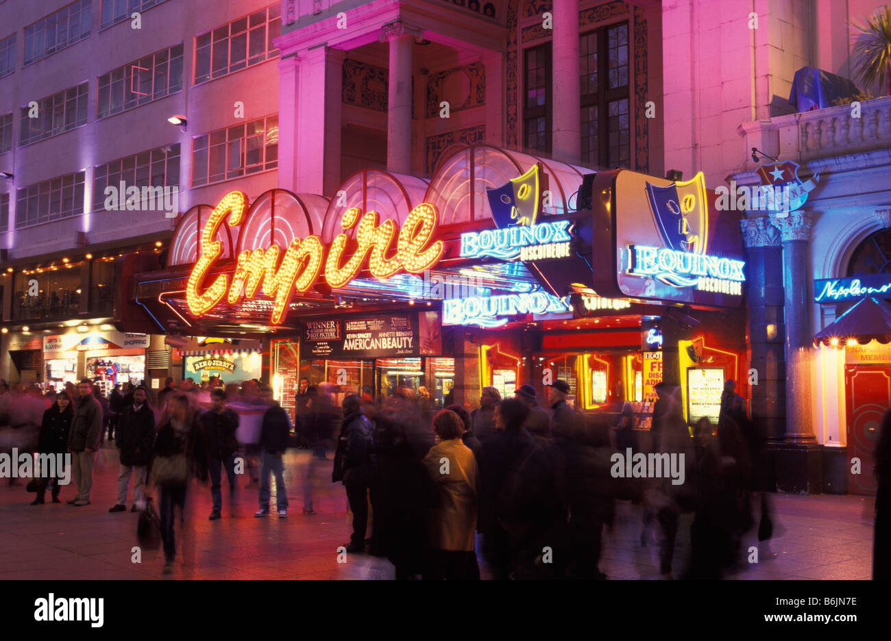 Empire sign leicester square hi-res stock photography and images - Alamy