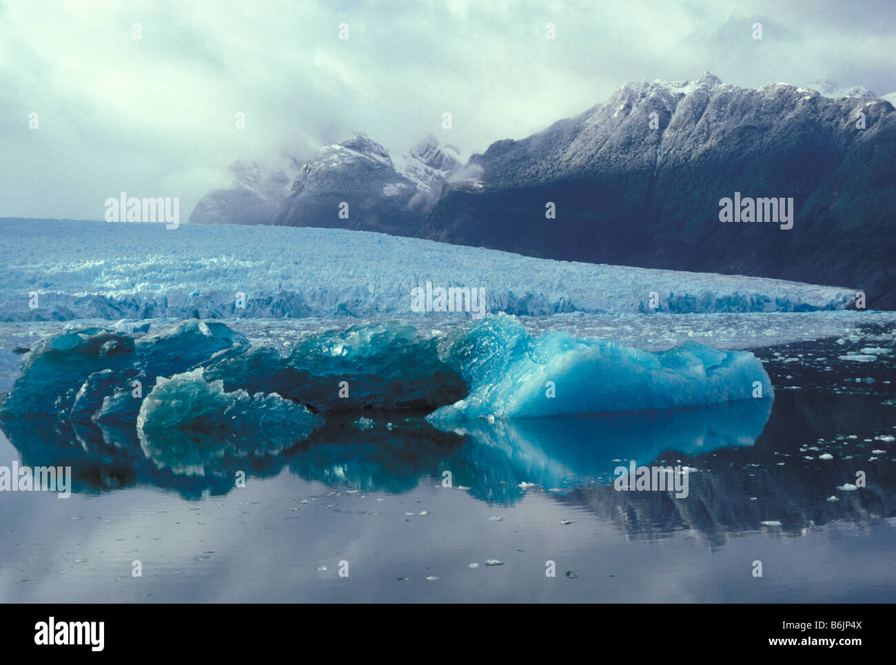 Chile, San Rafael Lagoon. Inside Passage Stock Photo - Alamy
