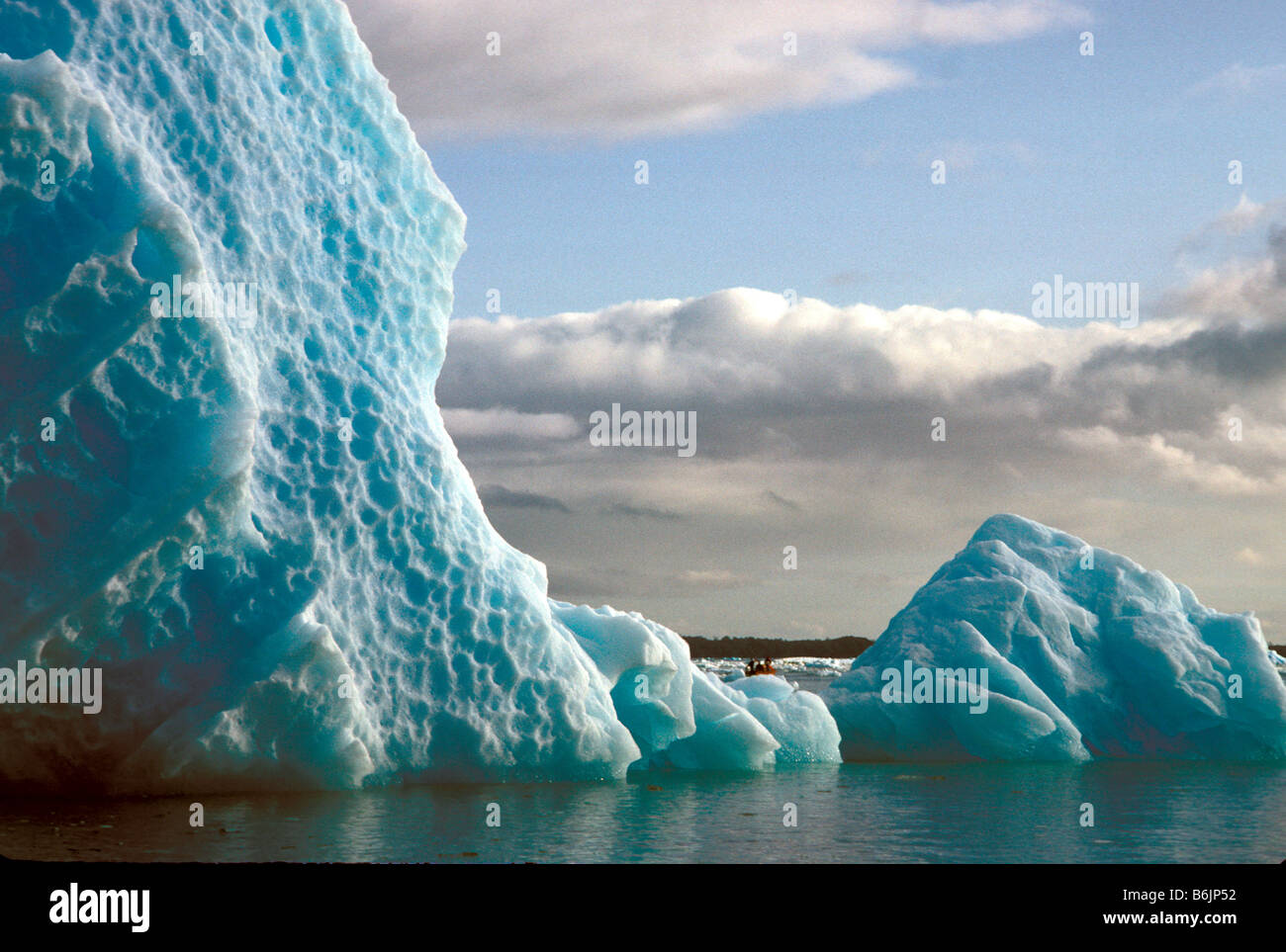 Chile, San Rafael Lagoon. Inside Passage Stock Photo - Alamy