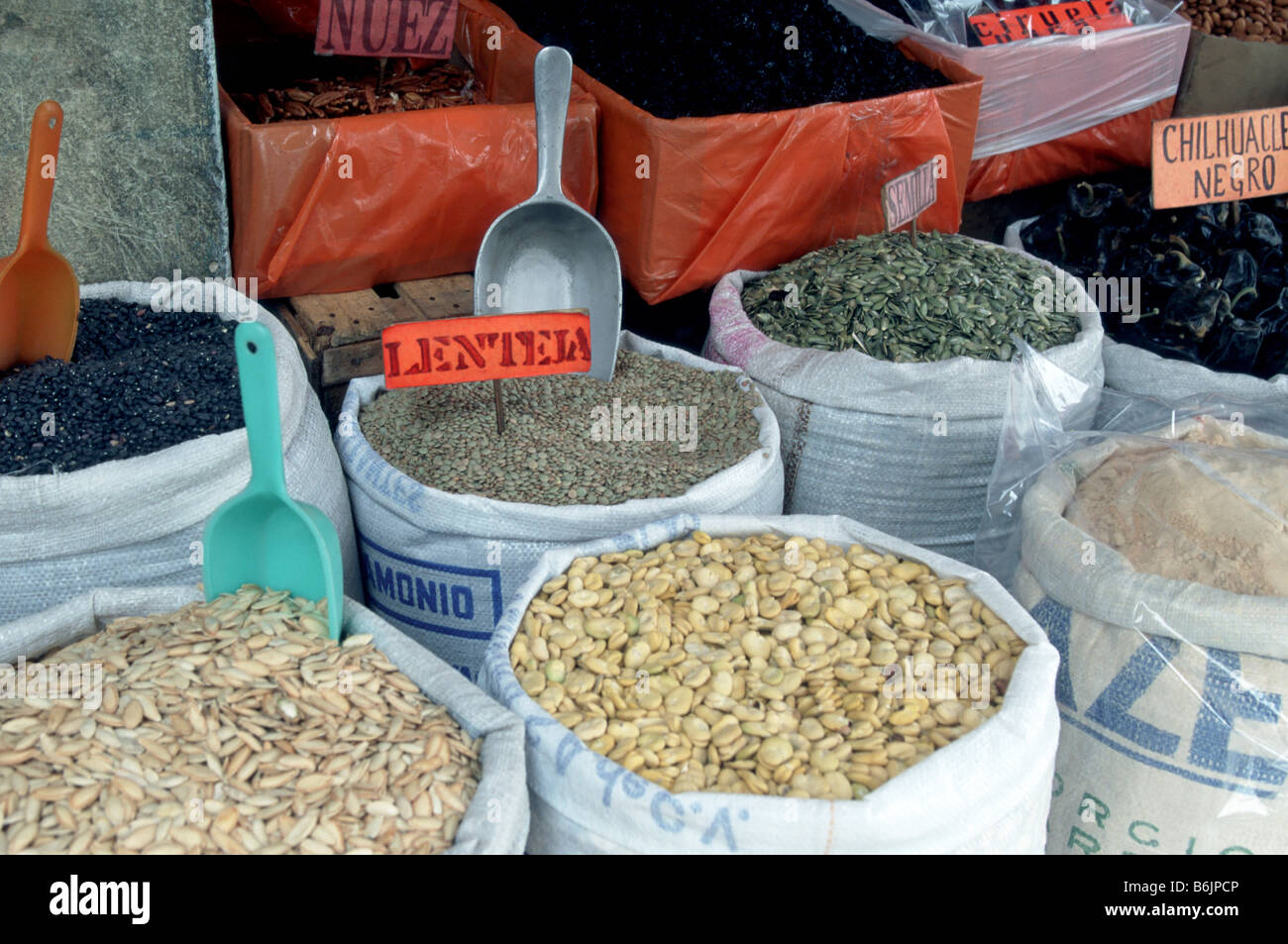 Mexico, market goods Stock Photo - Alamy