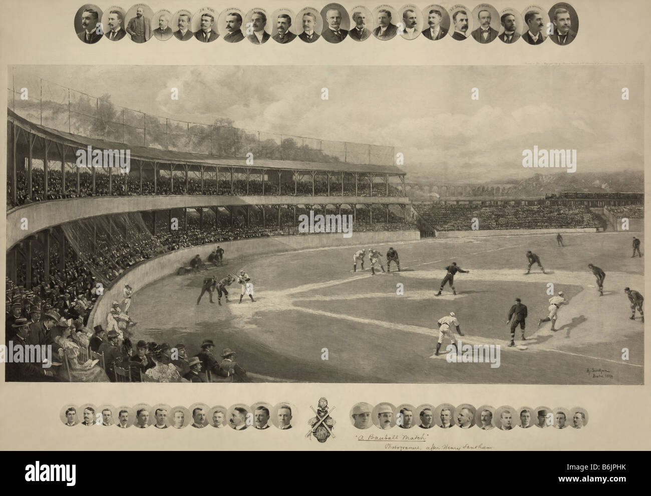 Boston beaneaters baseball team hi-res stock photography and images - Alamy
