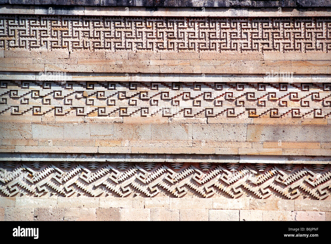 Mexico, Oaxaca, Mitla. Once Zapotec religious center, ruled by Mixtecs ...