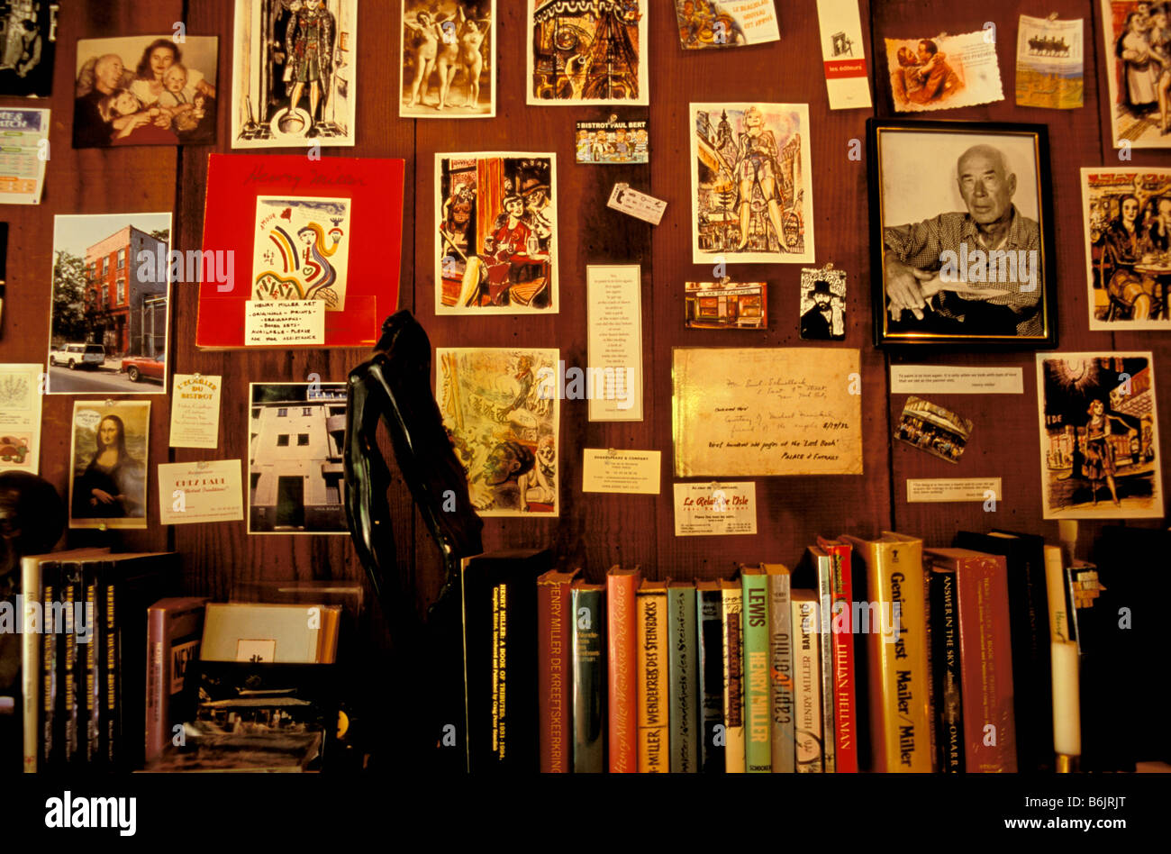 North America, USA, California, Big Sur. Henry Miller Library Stock ...