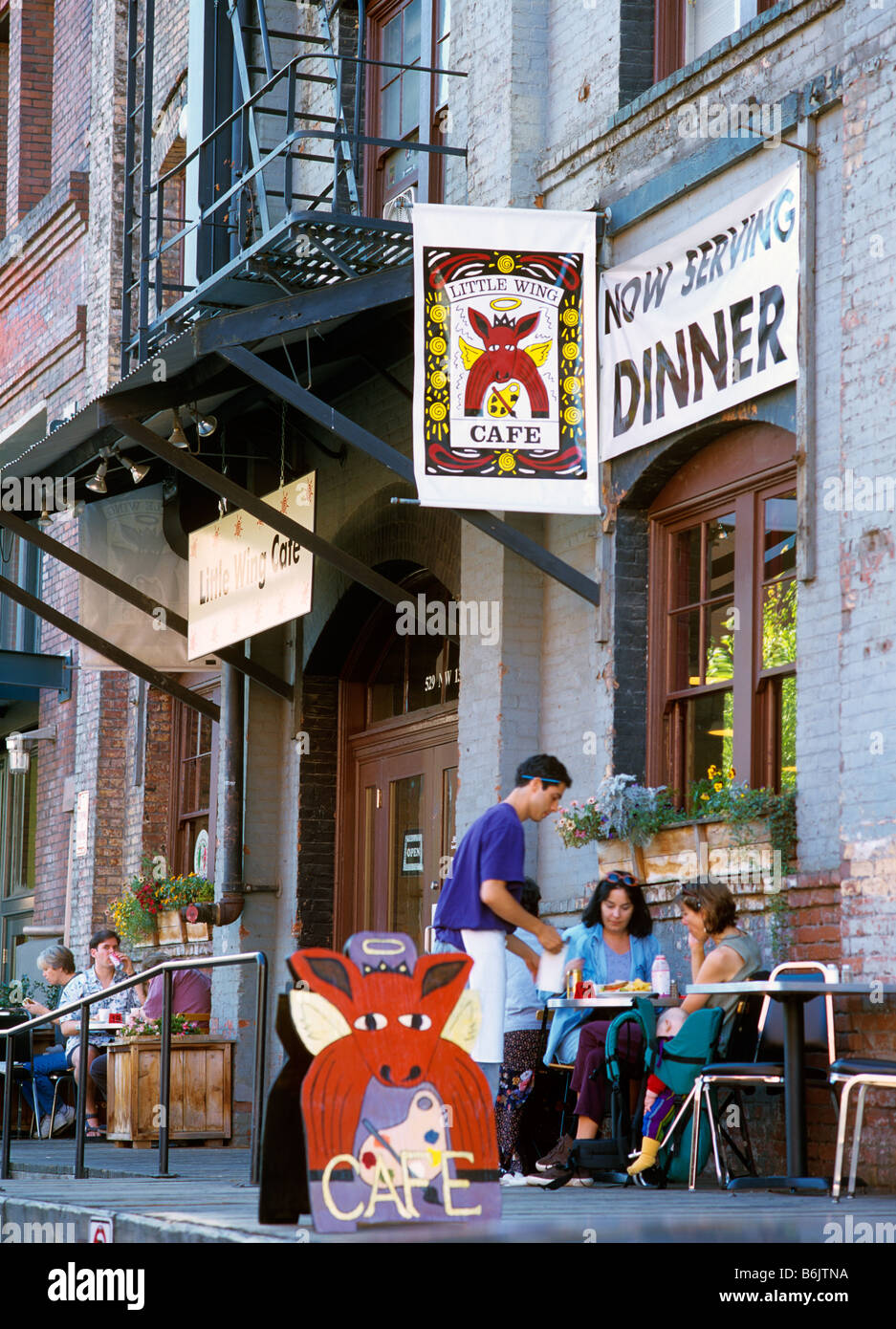 Little wing cafe hi-res stock photography and images - Alamy