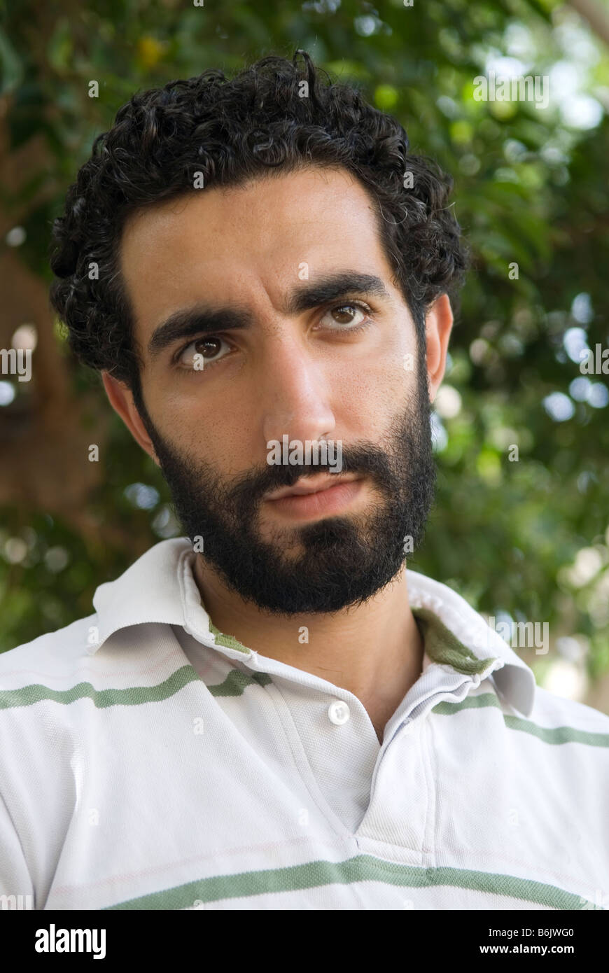 Mediterranean Male Face Beard High Resolution Stock Photography and ...