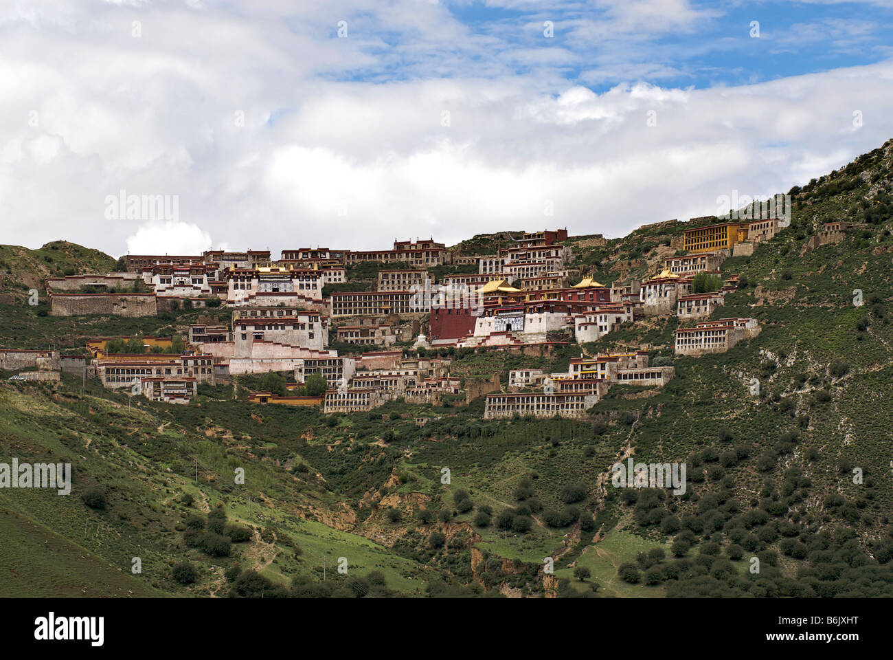 Ganden Monastery, Tibet Stock Photo - Alamy