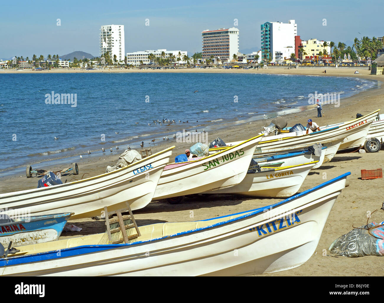Small mexican fishing village hi-res stock photography and images - Alamy