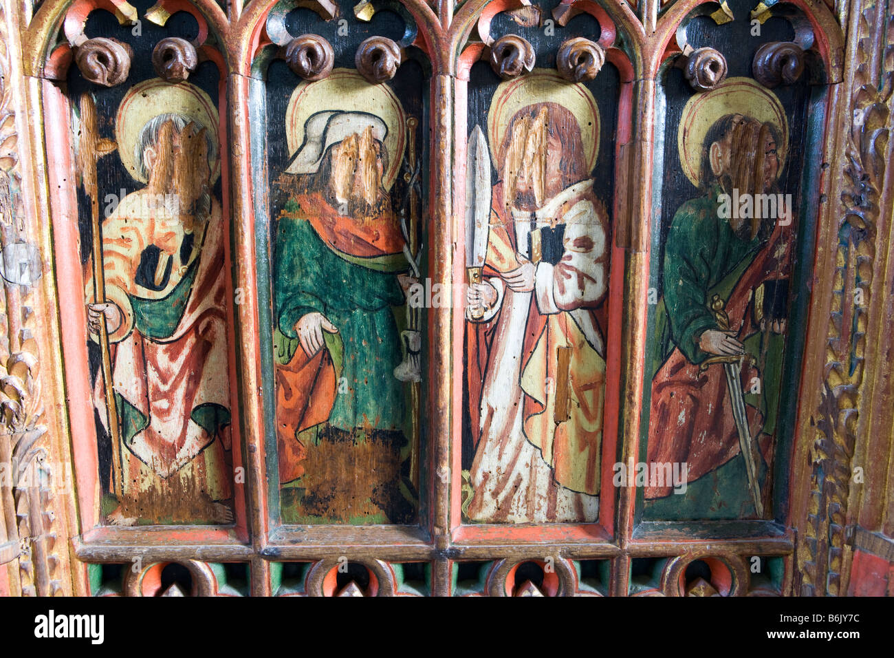 England, Devon, Dartmoor National Park, Manaton. 15th Century St ...