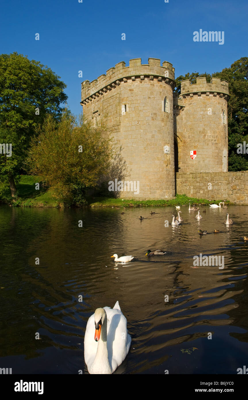 England shropshire whittington whittington castle hi-res stock ...