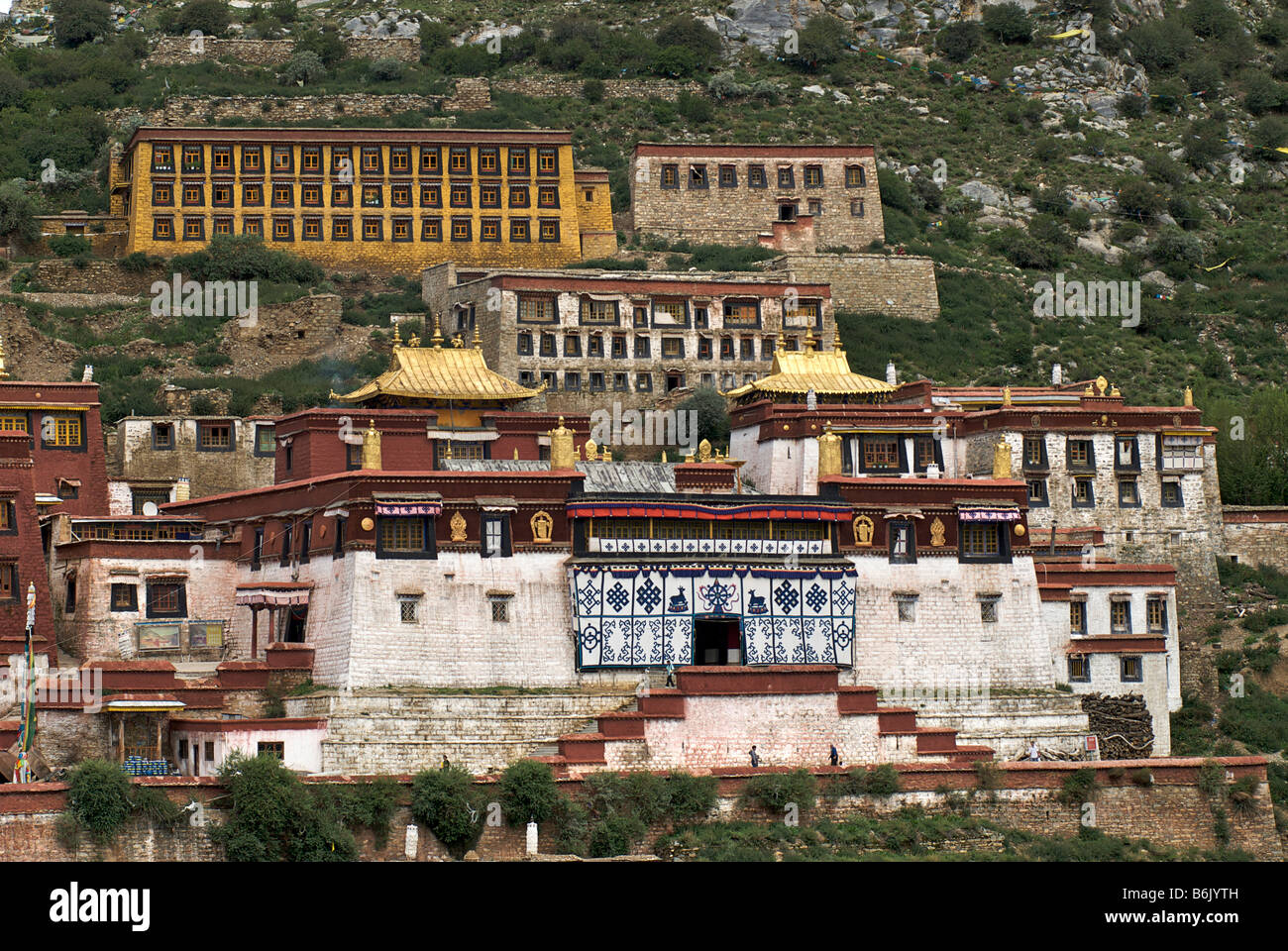 Ganden Monastery, Tibet Stock Photo - Alamy