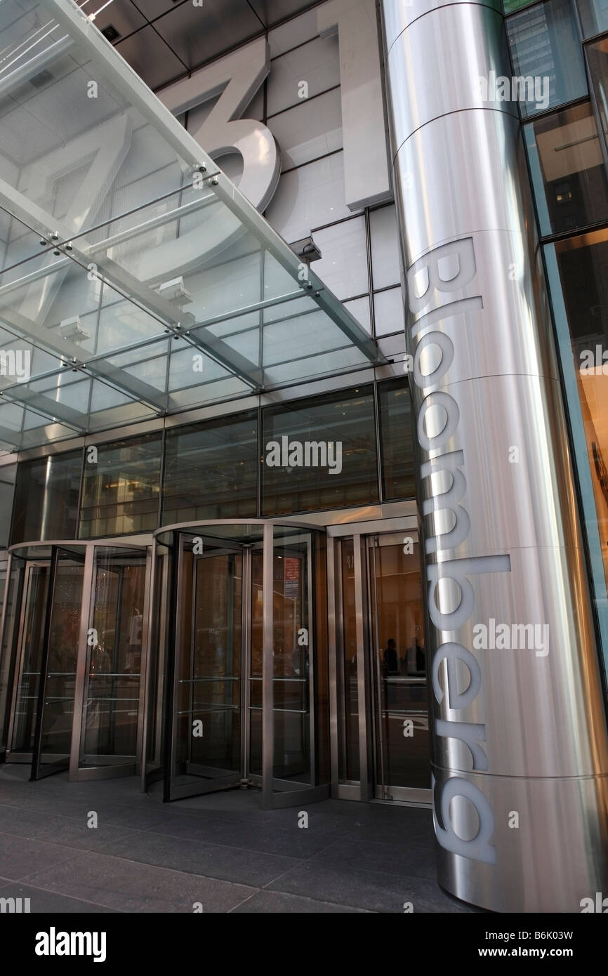Entrance Bloomberg Building High Resolution Stock Photography and Images - Alamy