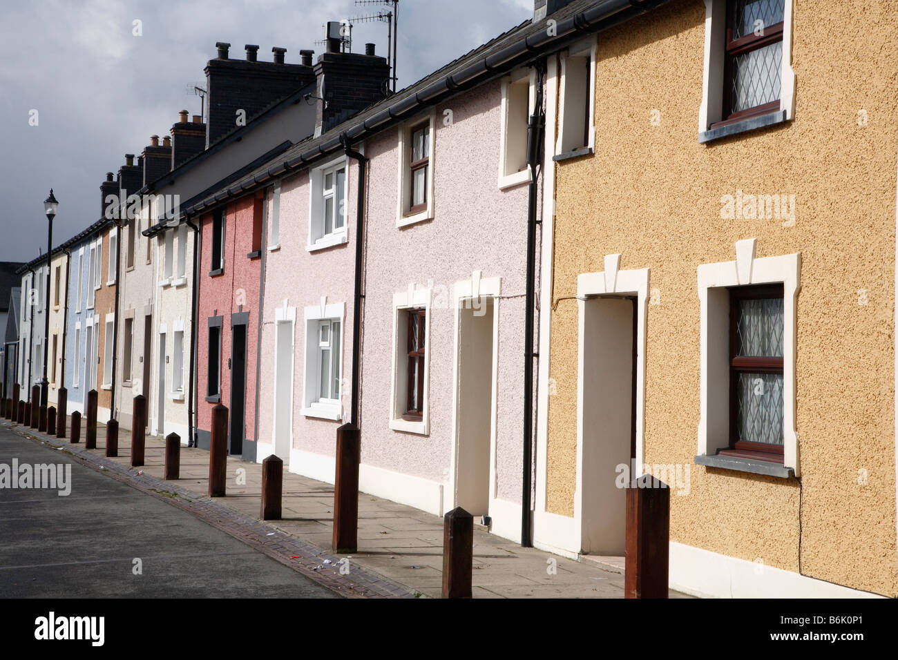 Traditional welsh terrace hi-res stock photography and images - Alamy