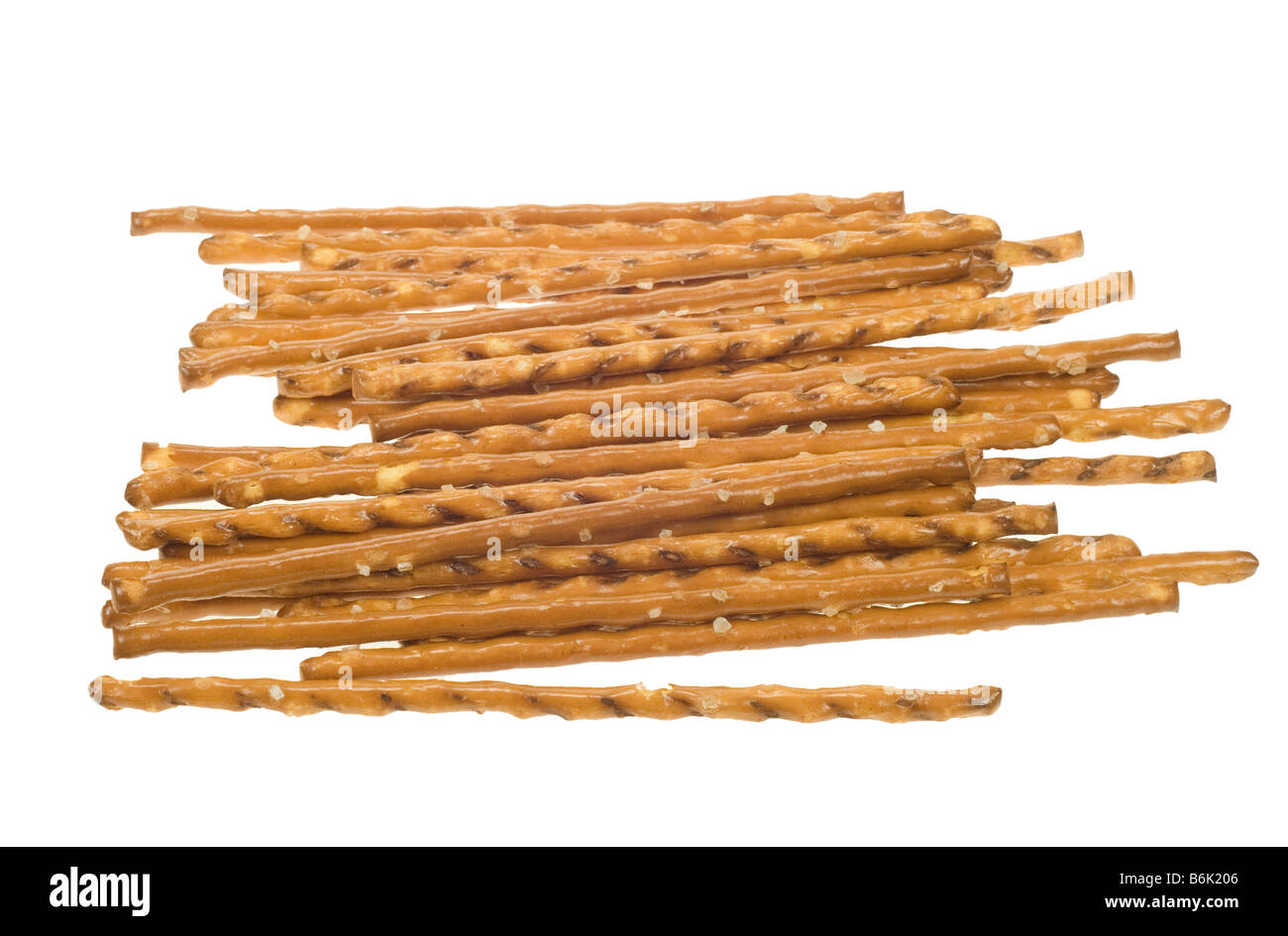 salt sticks isolated on a white background Stock Photo - Alamy