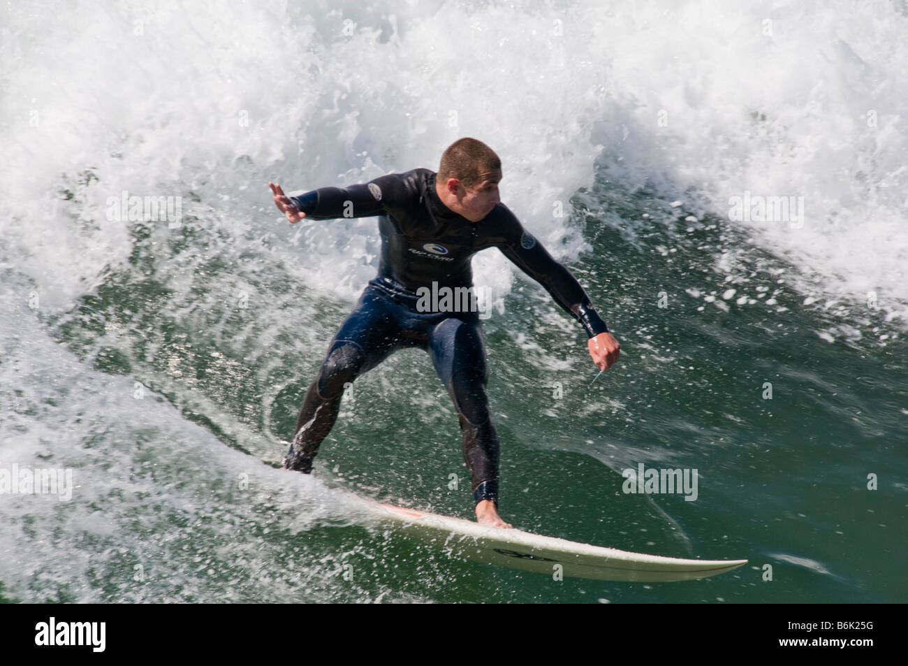 Boy surfing teen wetsuit hi-res stock photography and images - Alamy