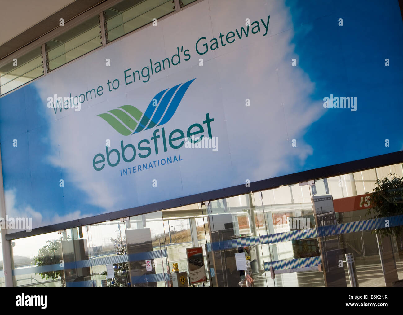 Ebbsfleet International Railway Station Gravesend Stock Photo - Alamy