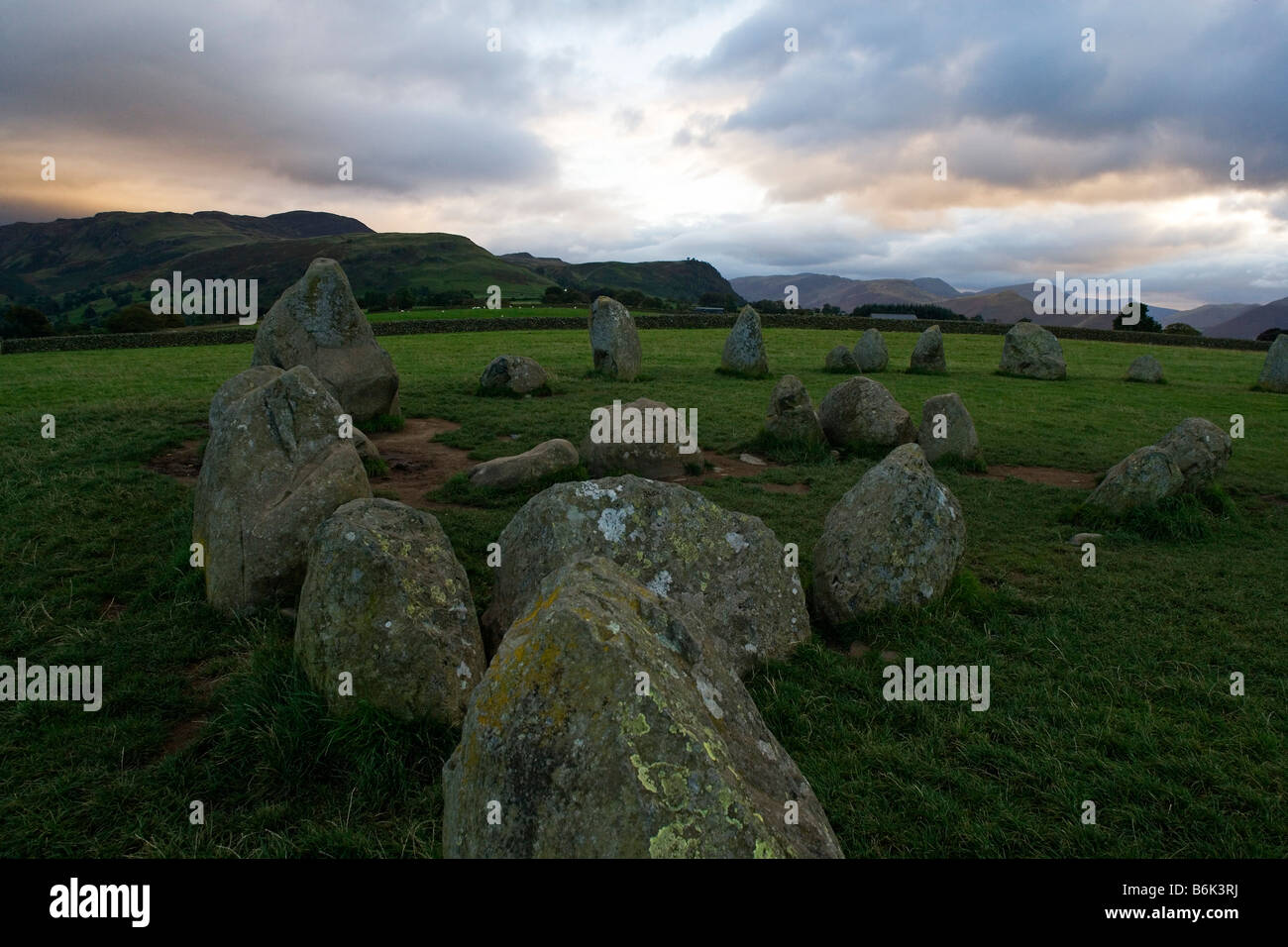 Keswick Castlerigg Stone Circle 38 stones built around 3000 BC ...