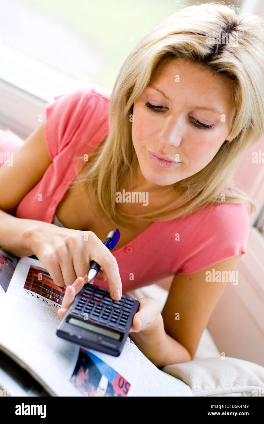 Working out numbers hi-res stock photography and images - Alamy