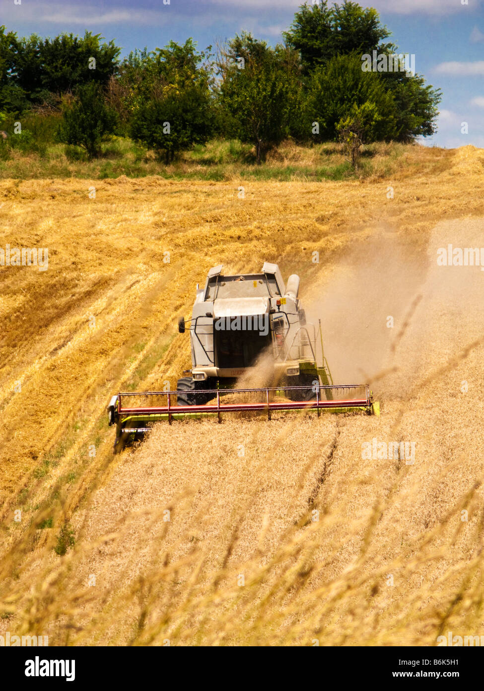 Modern harvesting machine hi-res stock photography and images - Alamy