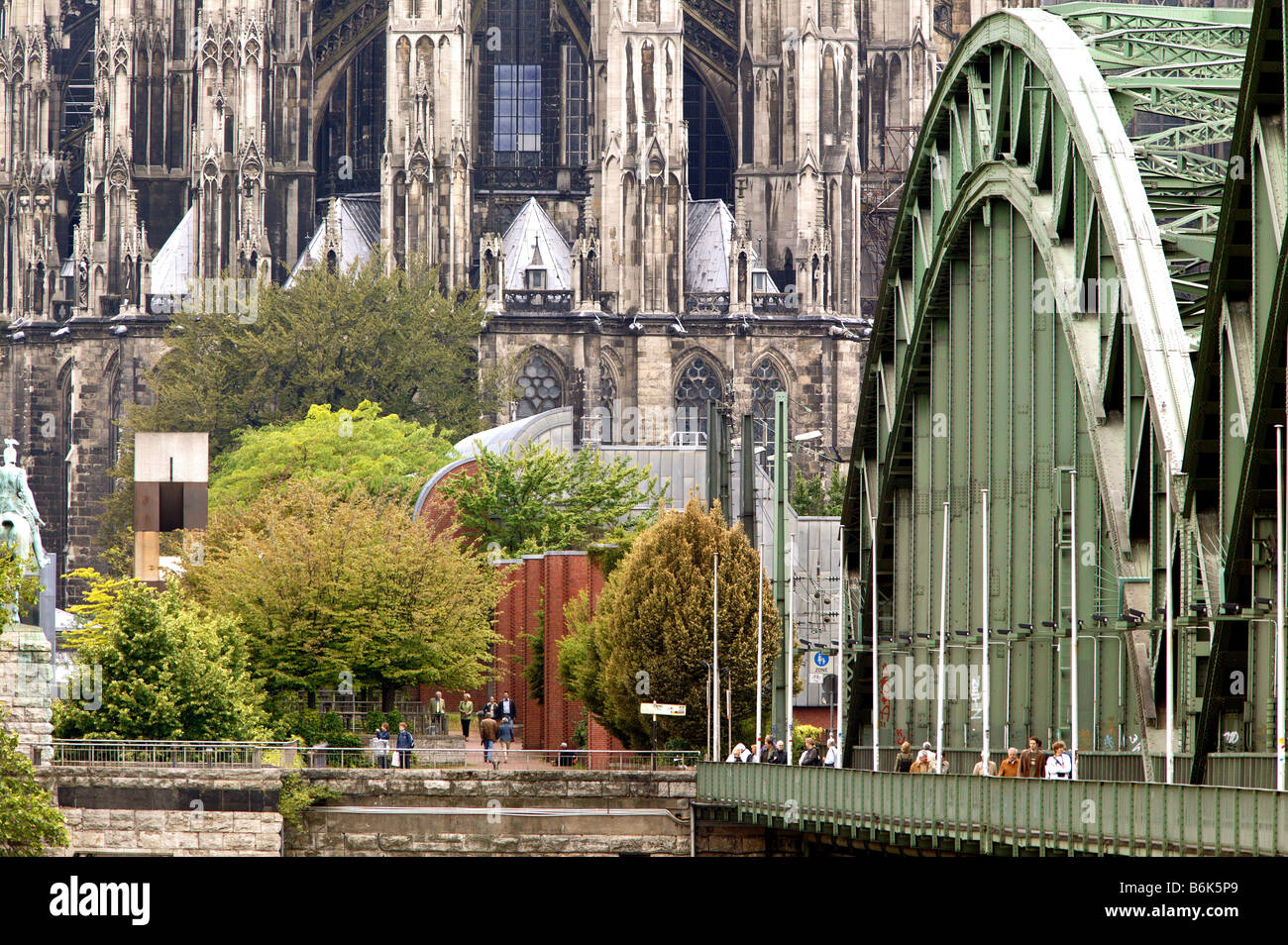 Cologne cathedral in front hi-res stock photography and images - Alamy