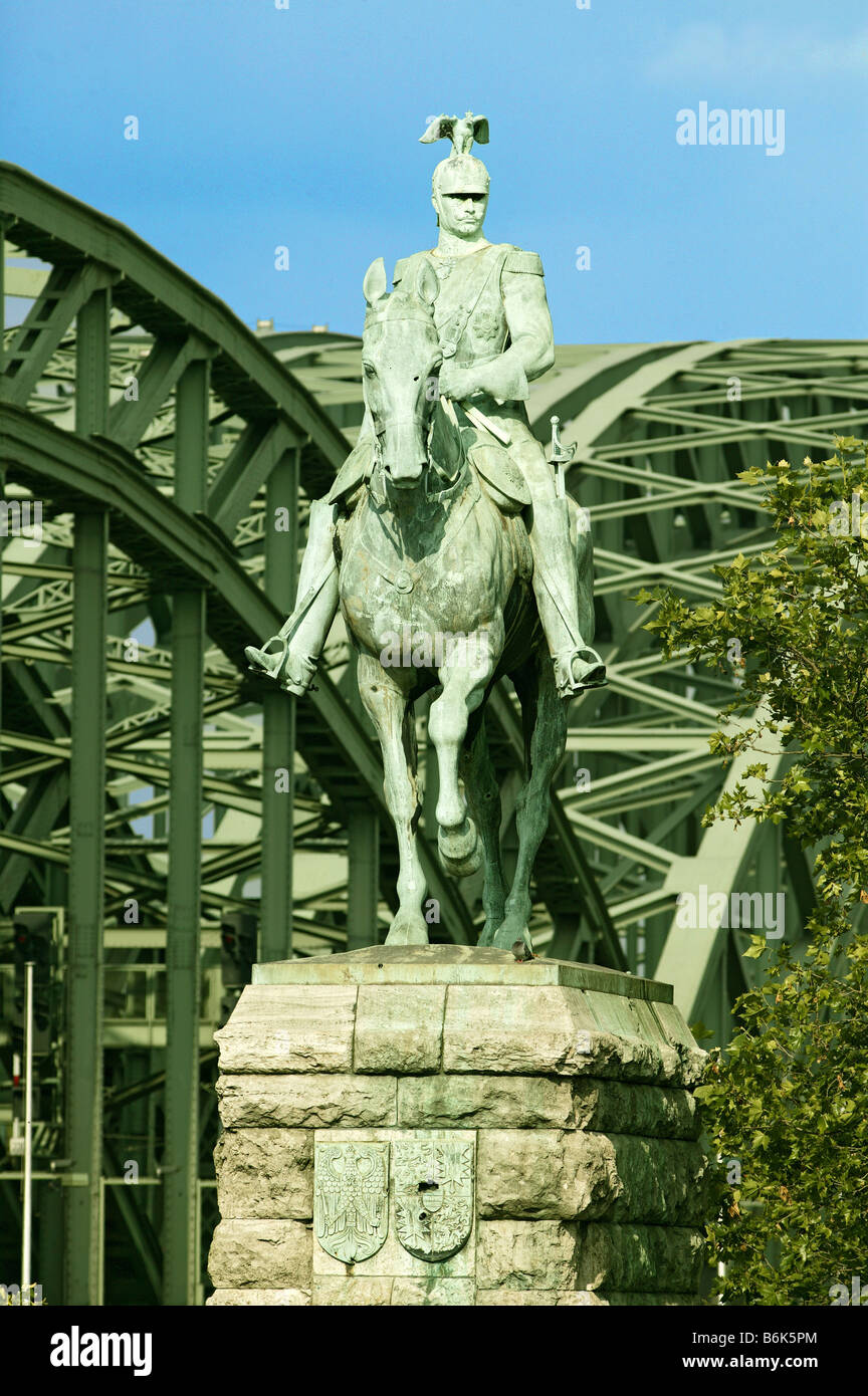Statue in Cologne, Germany Stock Photo - Alamy