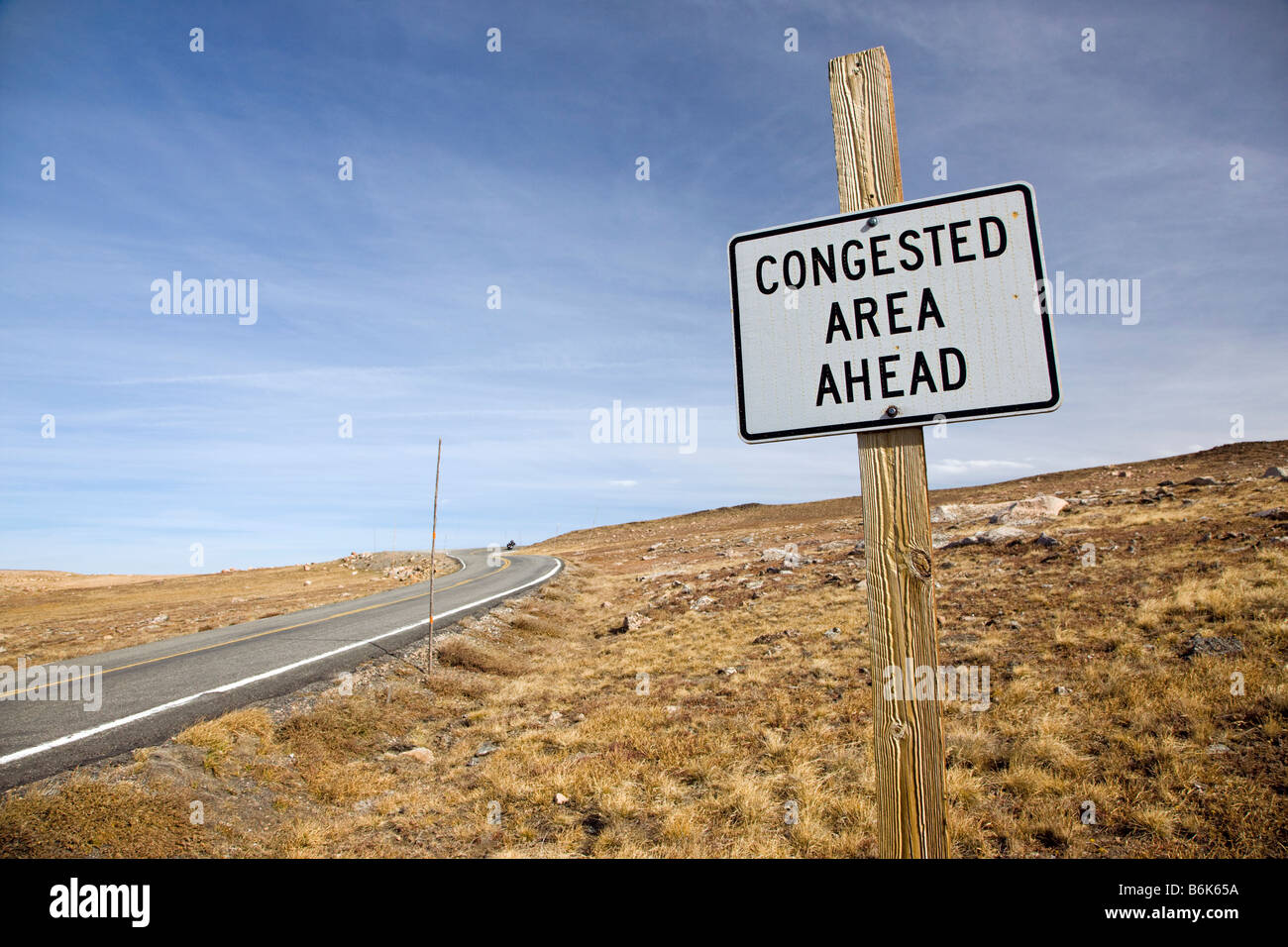 Congested area ahead hi-res stock photography and images - Alamy