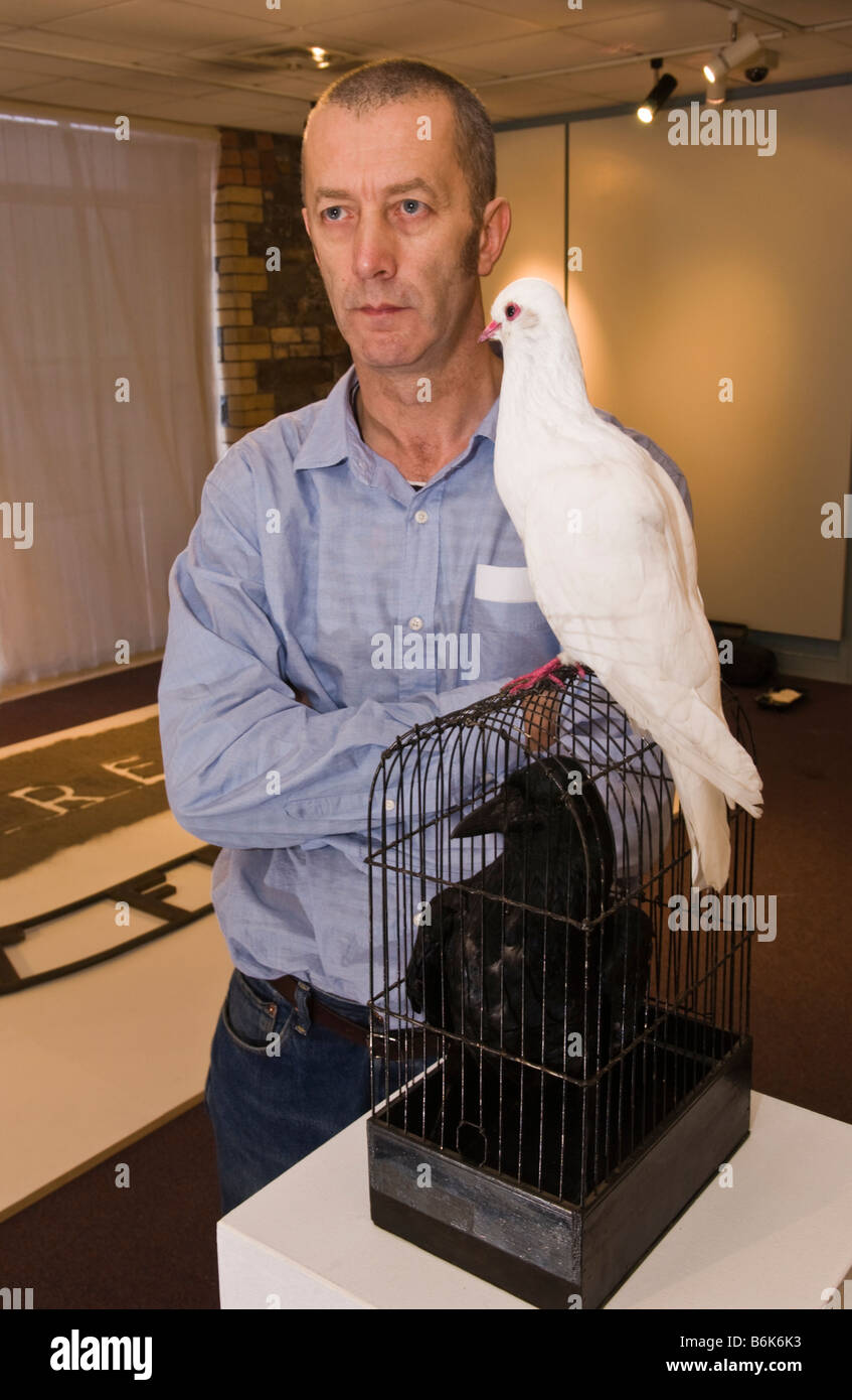 Remembering Jim Crow an artwork by the Welsh artist David Garner ...