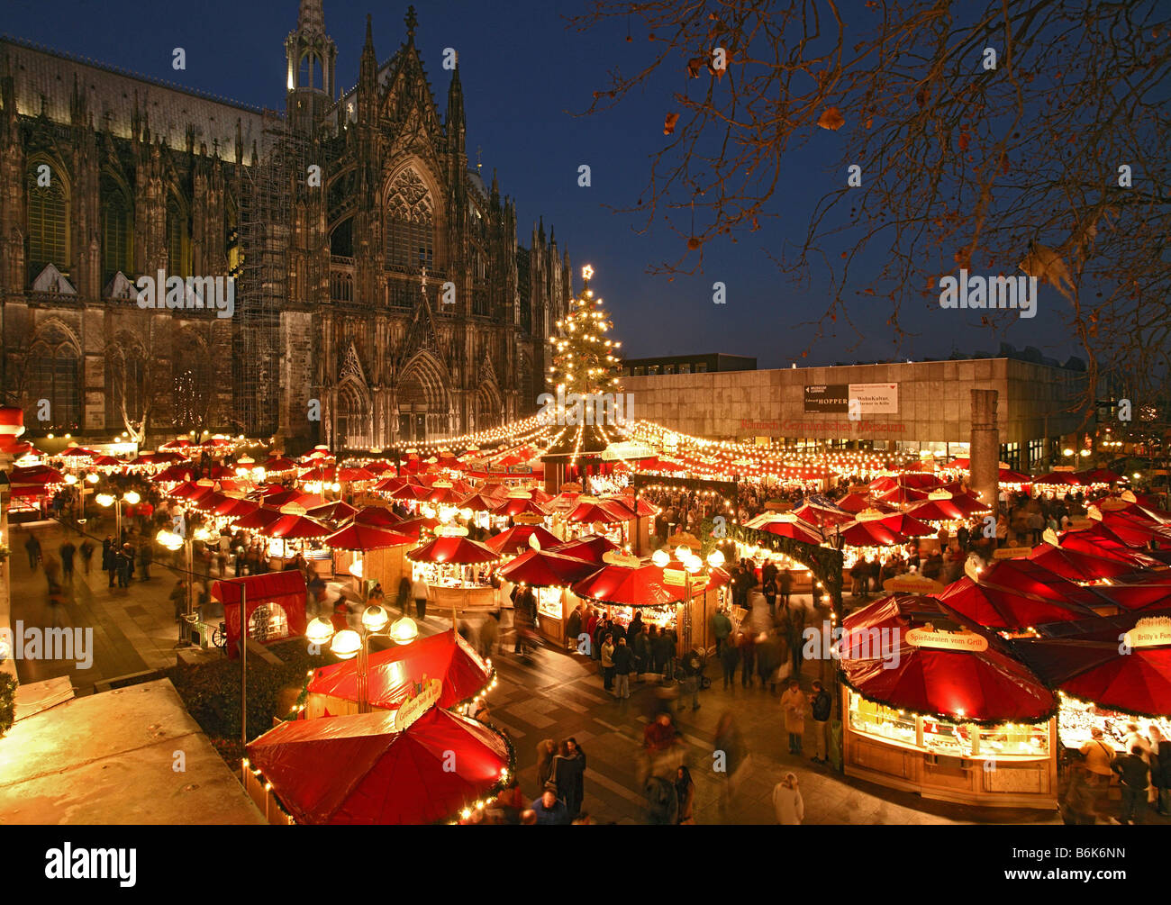 Christmas in Cologne Germany Stock Photo - Alamy