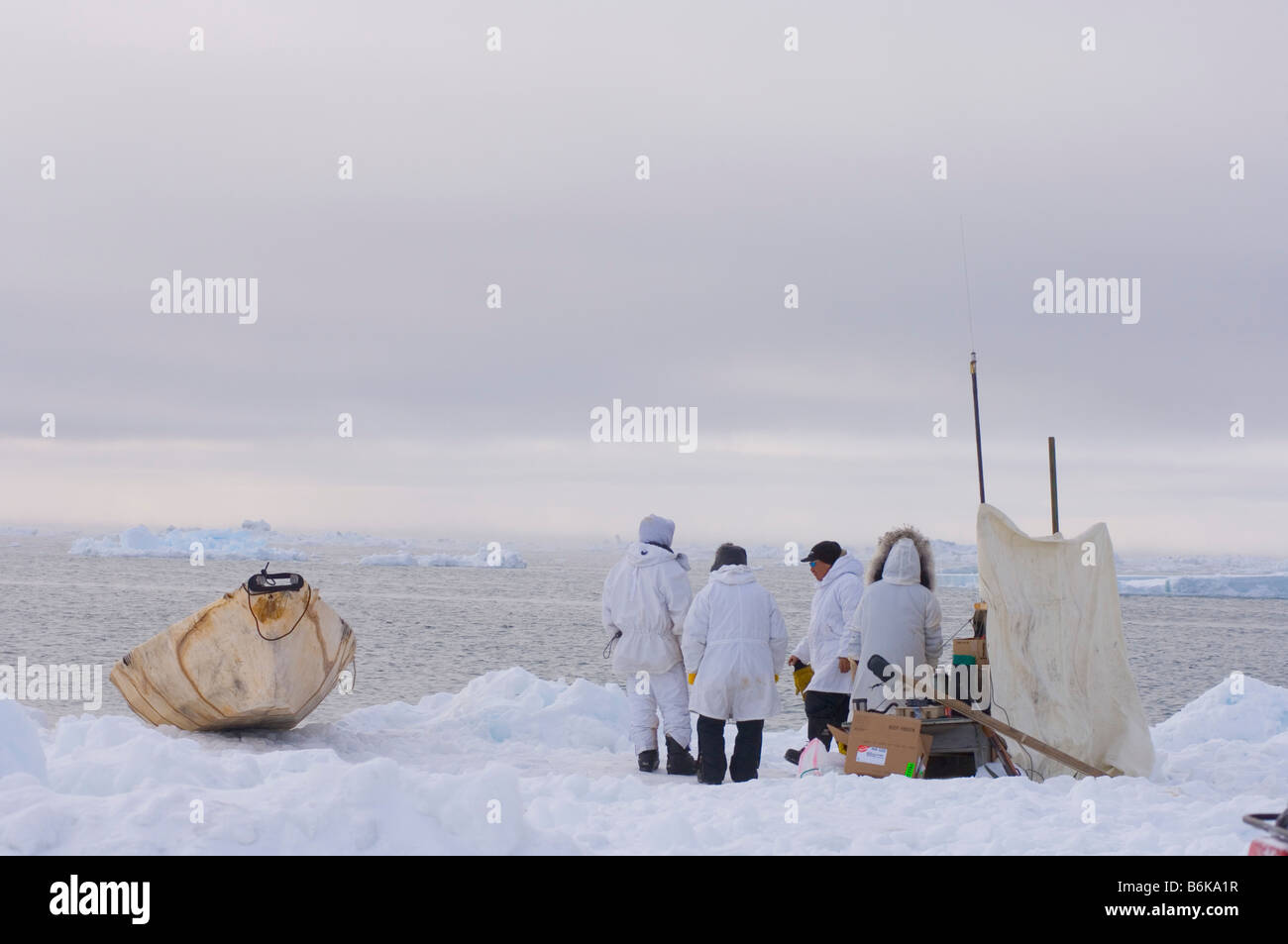 Inupiaq Eskimo Skin Boat High Resolution Stock Photography and Images ...