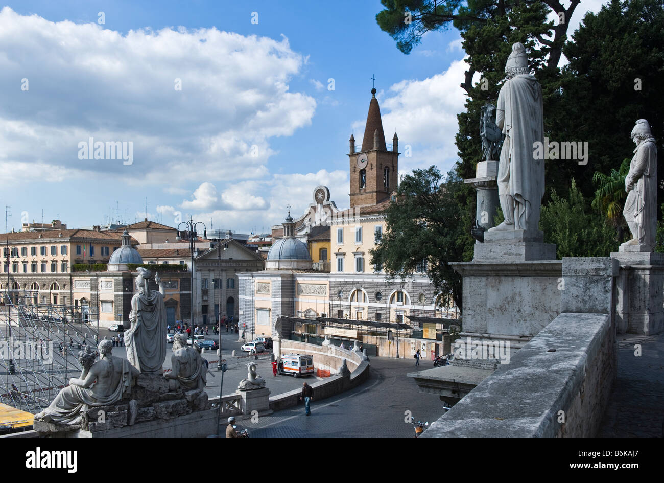 Piazza del popolo from pincio hill hi-res stock photography and images ...