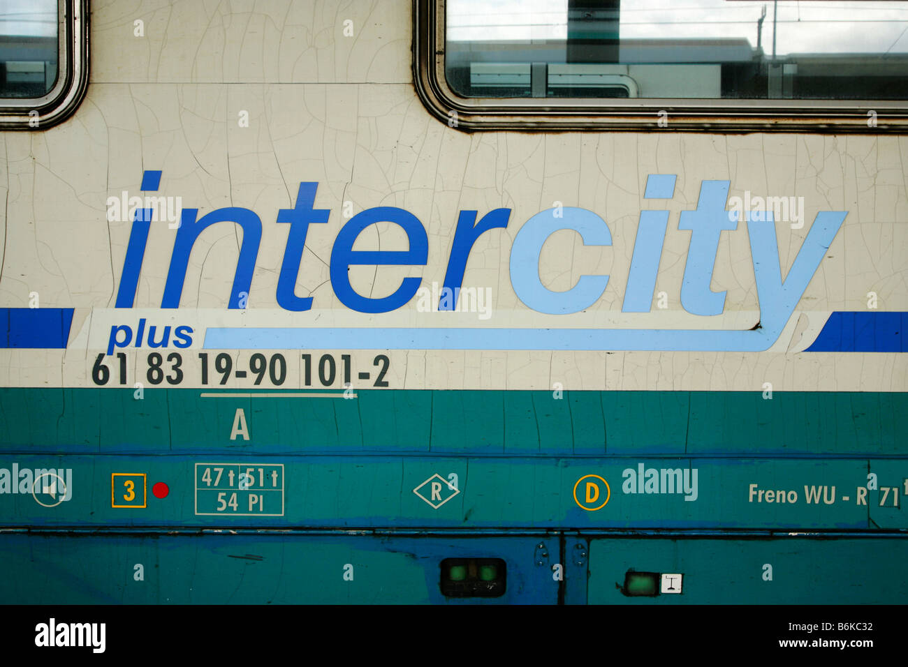 Intercity train symbol hi-res stock photography and images - Alamy