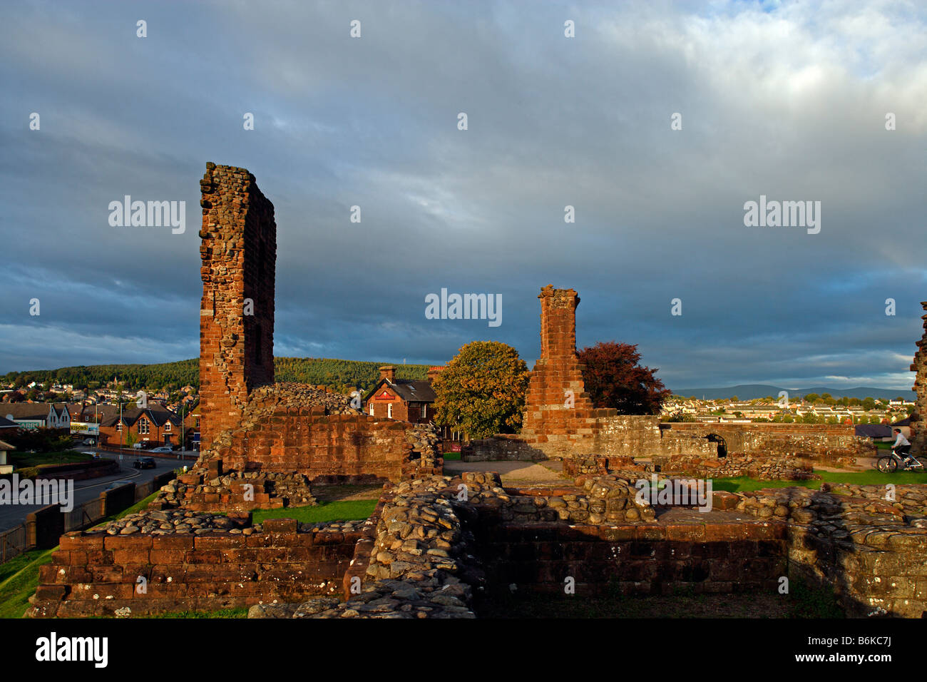 Penrith castle 15th century Lake District Cumbria UK Stock Photo - Alamy