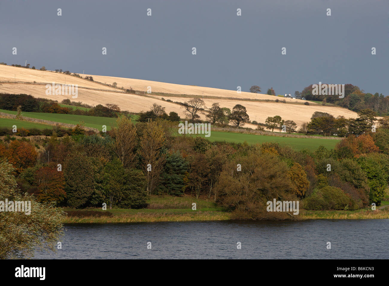 Linlithgow loch West Lothian Scotland UK Stock Photo - Alamy