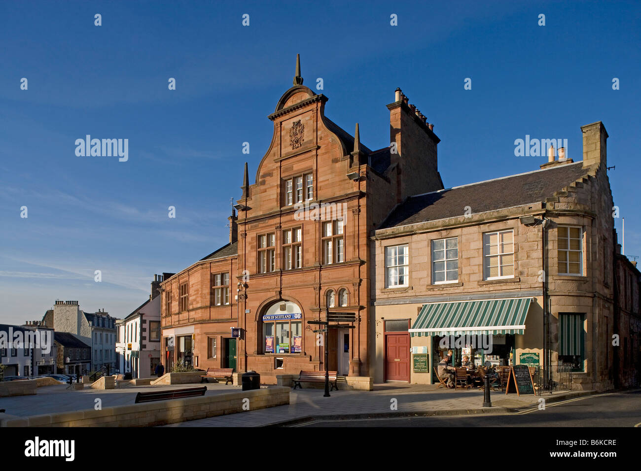 Melrose Market Square Bank of Scotland Rhymers Fayre Coffee Shop ...