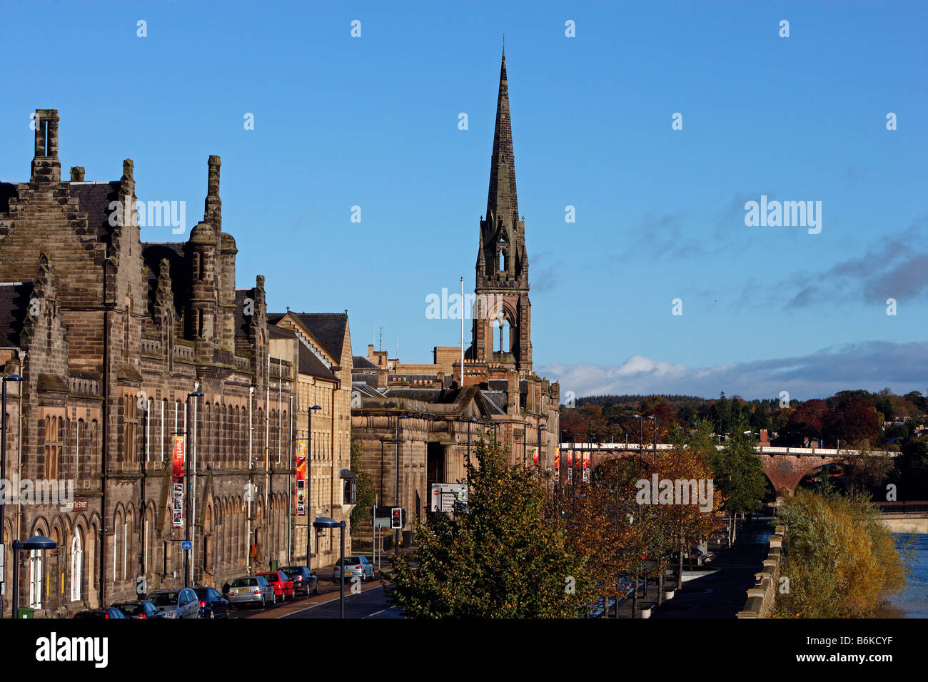 Perth St Matthew s Church of Scotland River Tay Sheriff Court ...