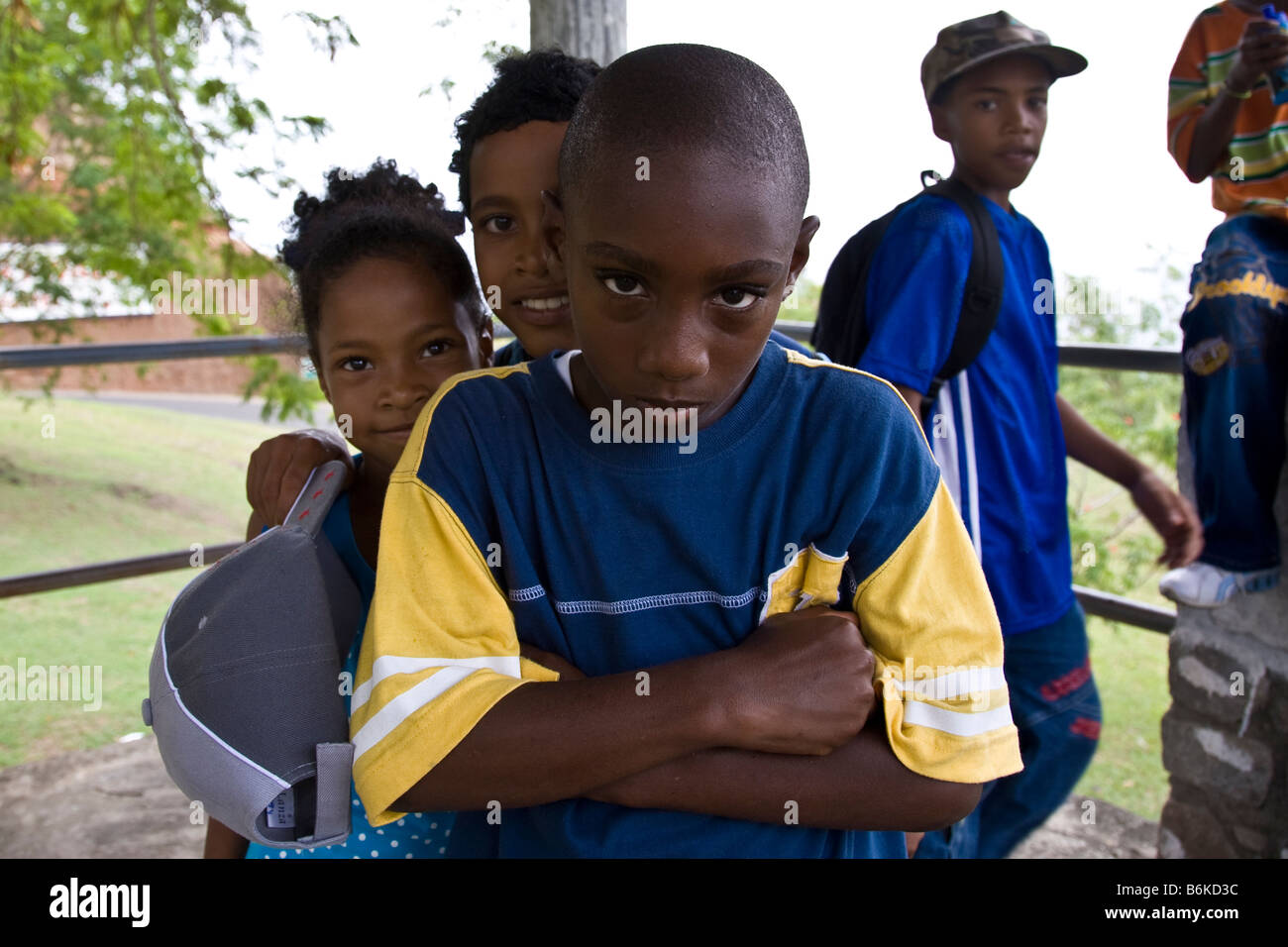St lucia children hi-res stock photography and images - Alamy