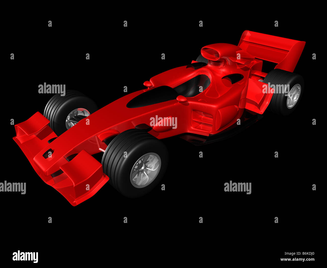 3D Race Car Stock Photo - Alamy