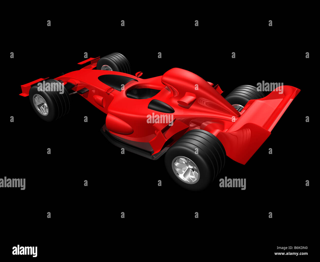 3D Race Car Stock Photo - Alamy