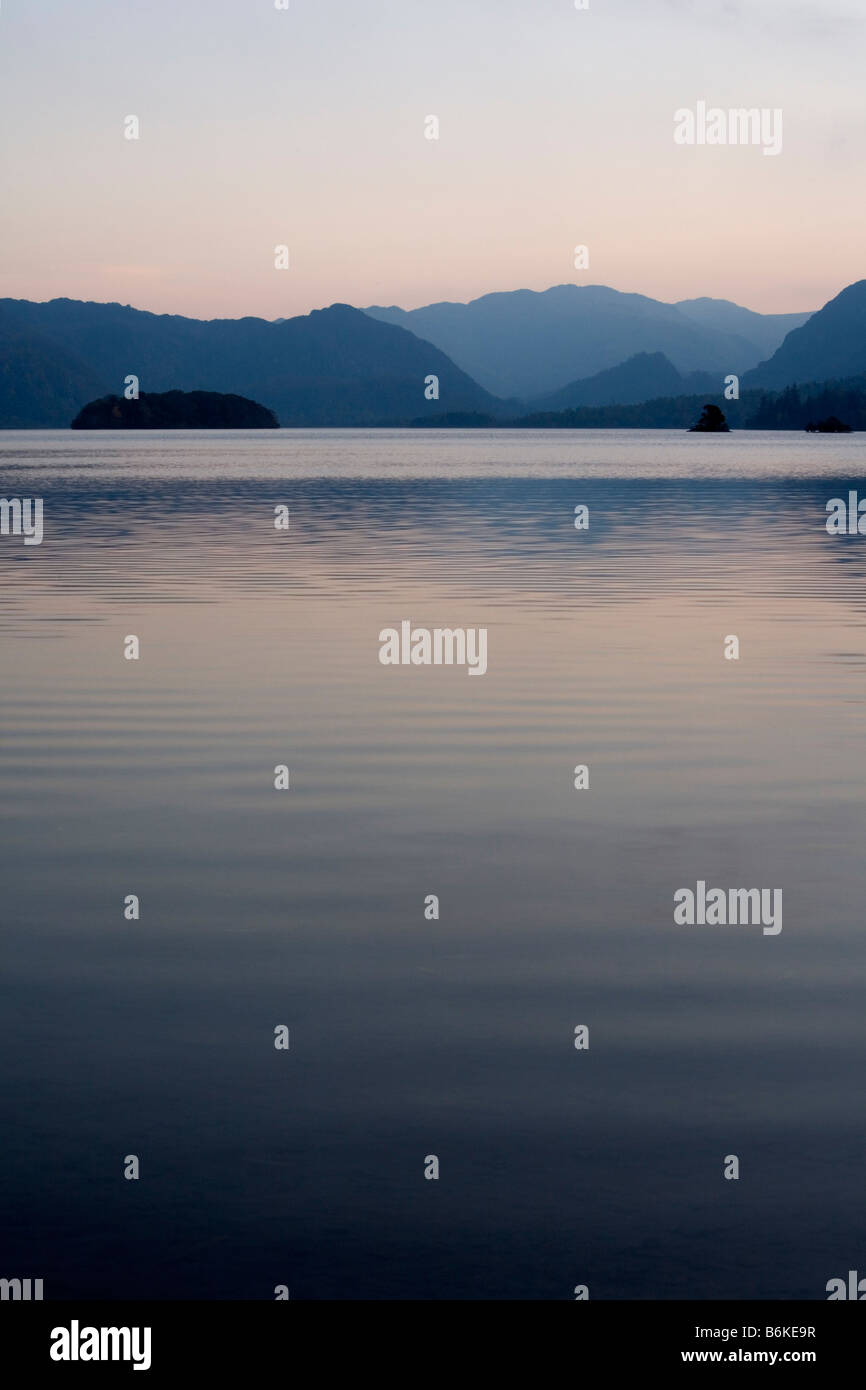 Evening sunset derwentwater hi-res stock photography and images - Alamy