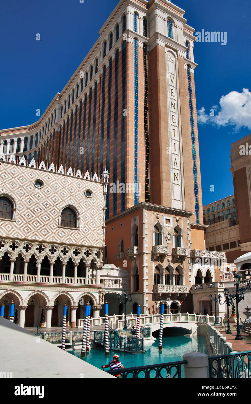 Venetian hotel Las Vegas Stock Photo - Alamy