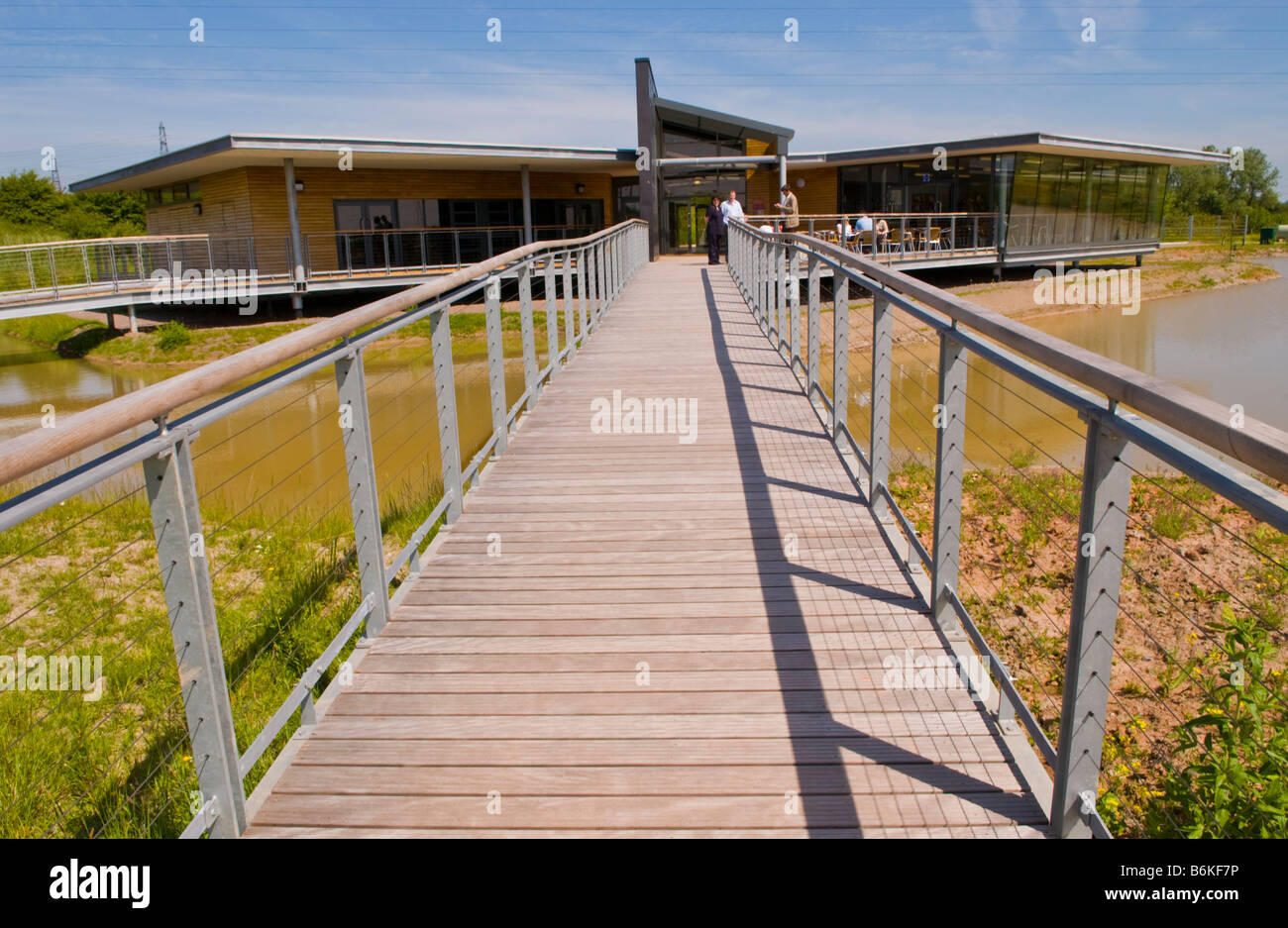 The RSPB Environmental Education and Visitor Centre at Newport Wetlands ...