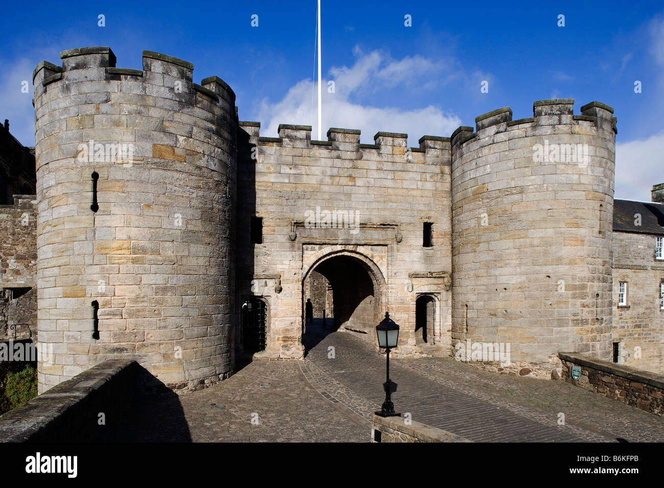 Stirling castle Gatehouse early 16th century Scotland Stirlingshire UK ...