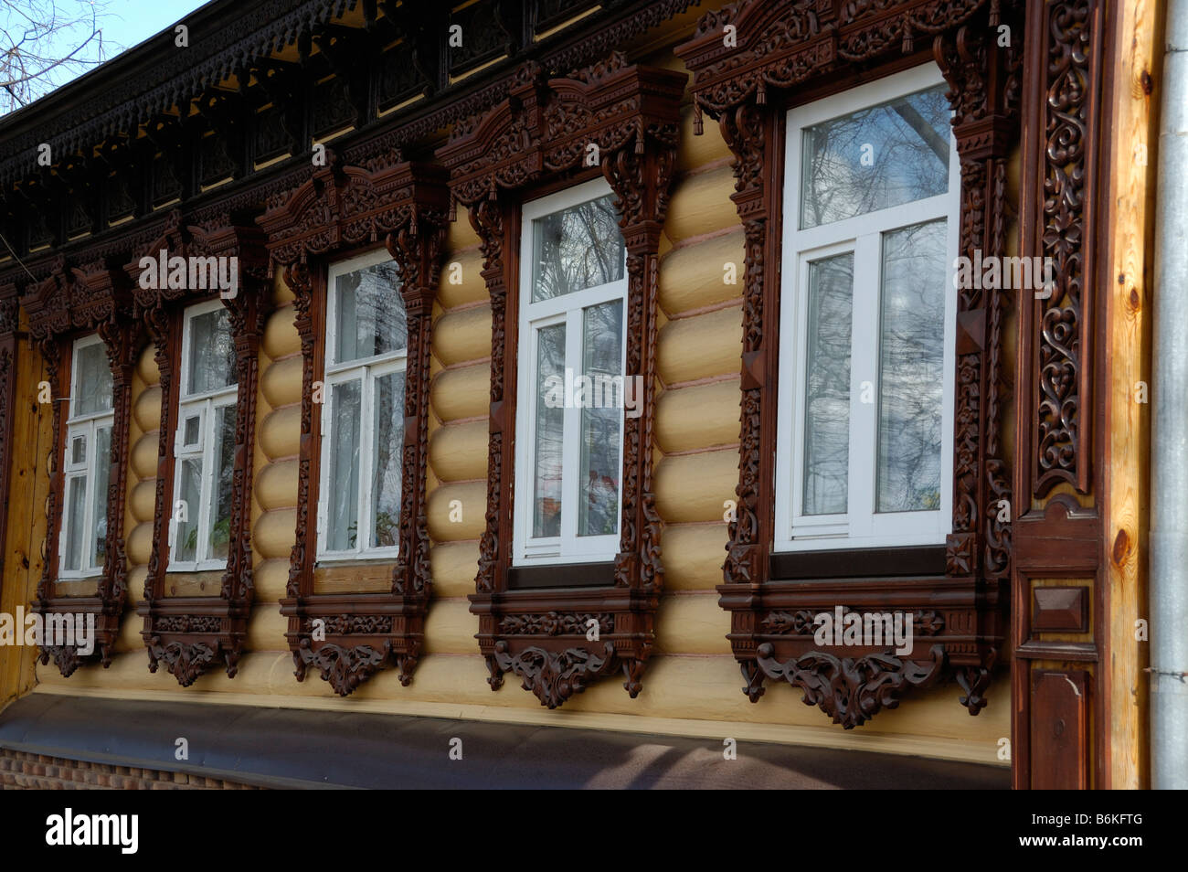 decorative windows, Suzdal, Vladimir Oblast, Russia Stock Photo - Alamy