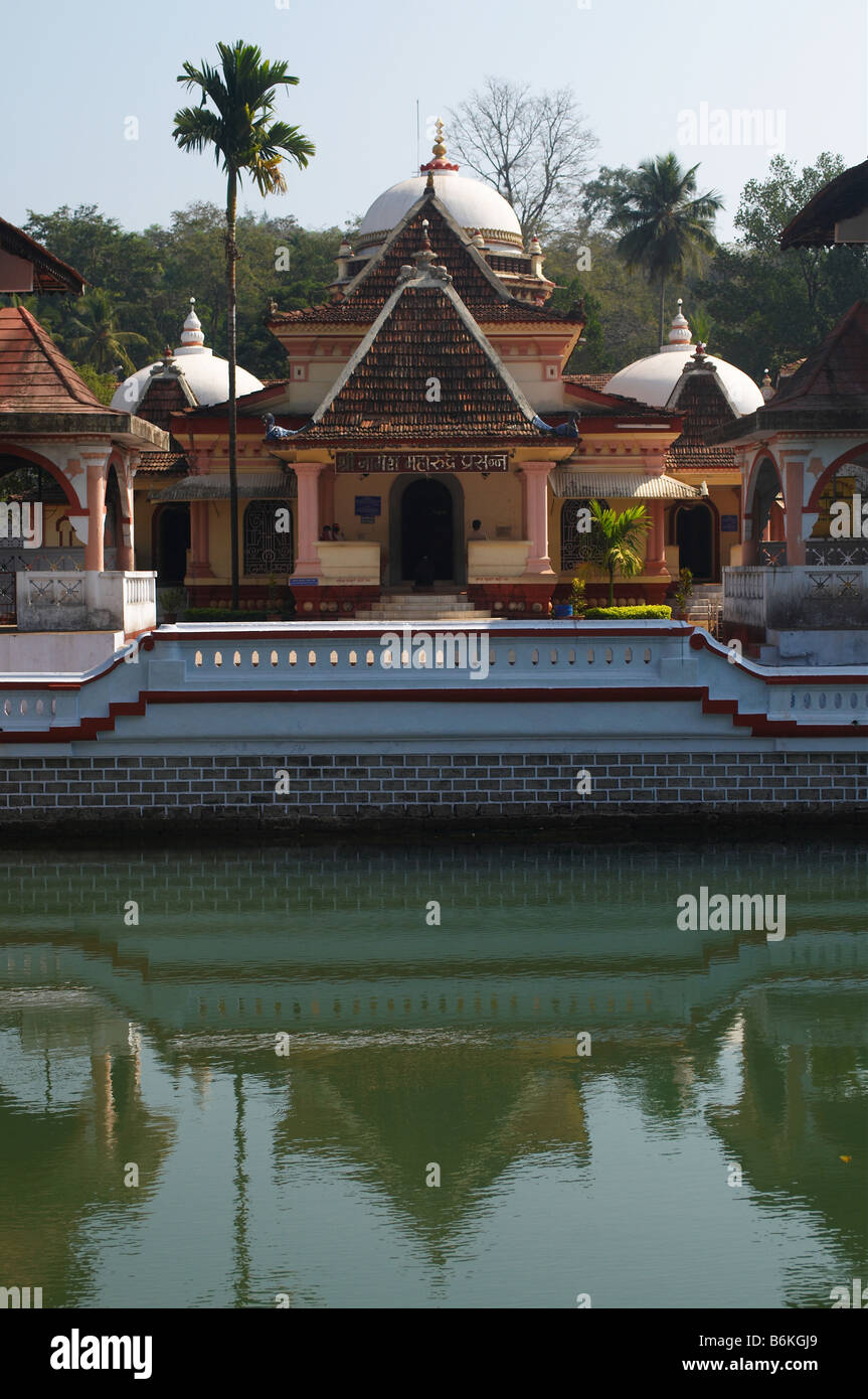 Shri Naguesh hindu Temple Ponda Goa India Stock Photo - Alamy