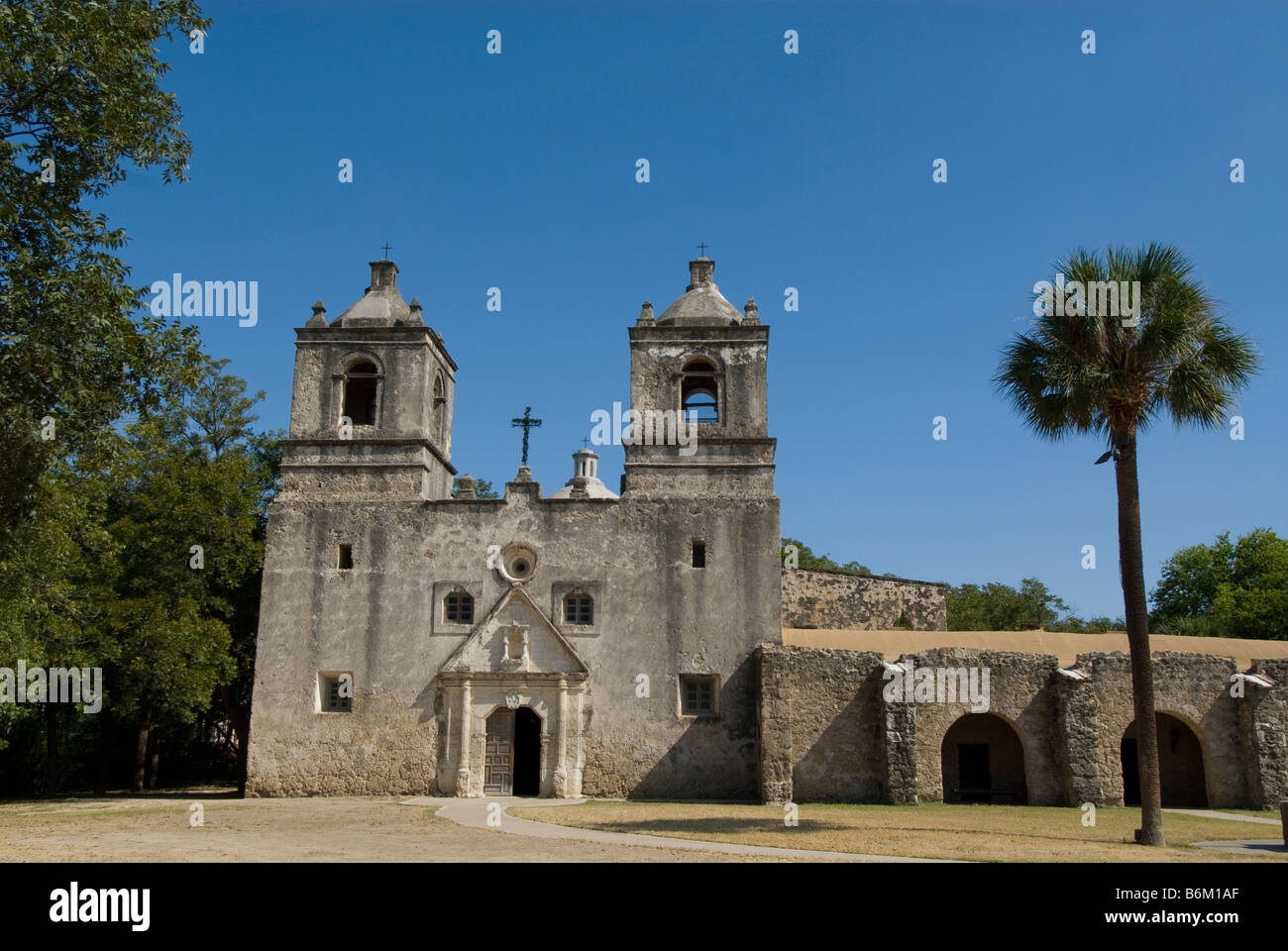 Mission Concepcion San Antonio Texas church religion ancient historic ...